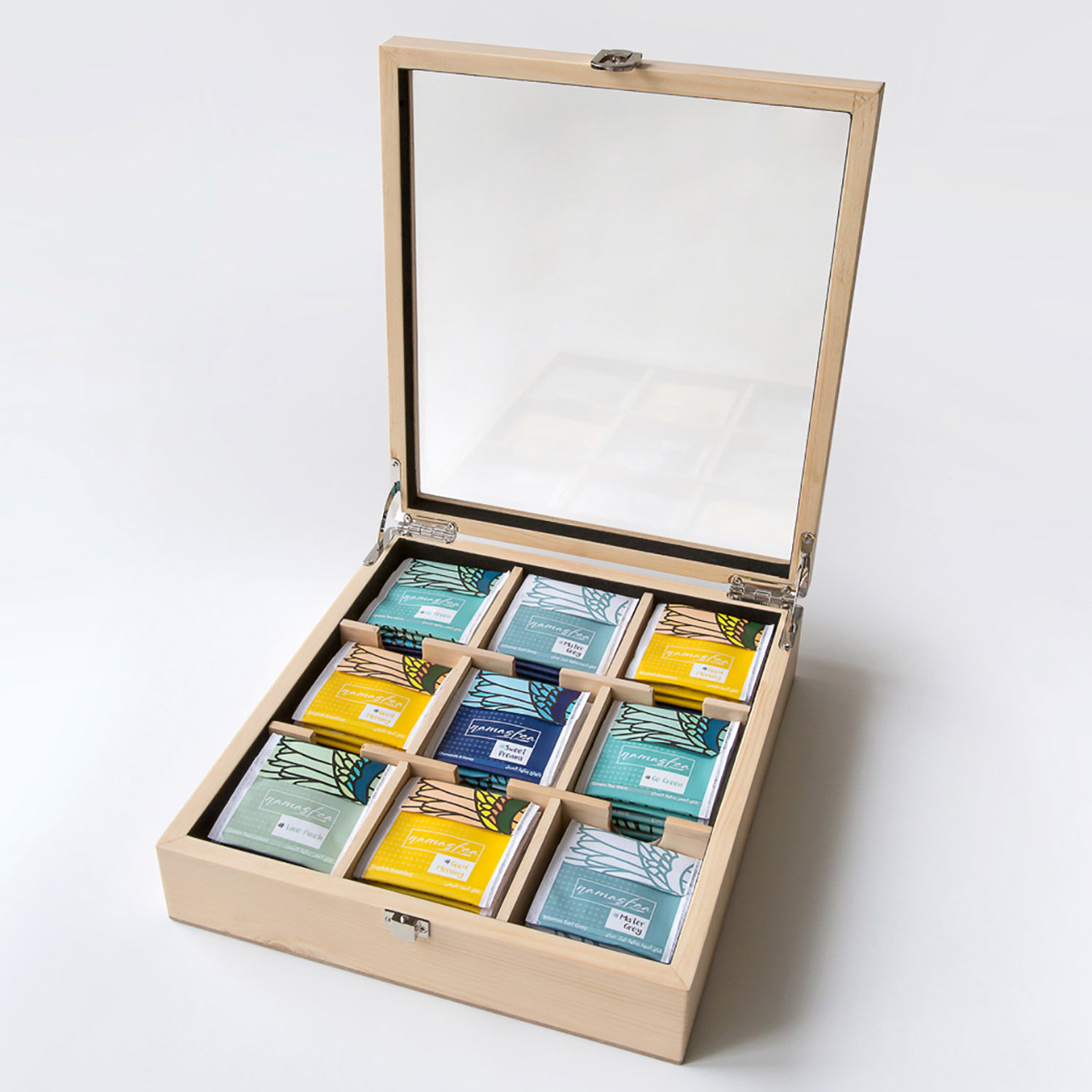 Order Natural Assorted Tea Wooden Box Online | Same-Day Delivery UAE ...