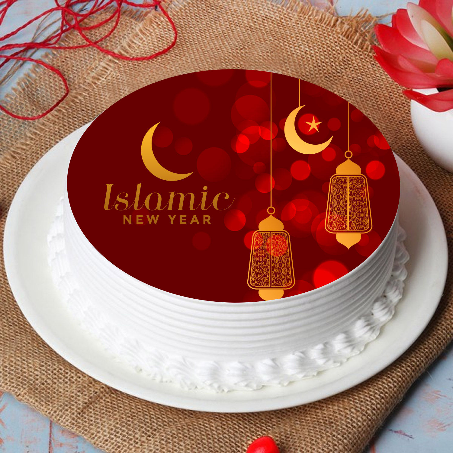 Order Islamic New Year Chocolate Cake Online | Same-Day Delivery UAE ...