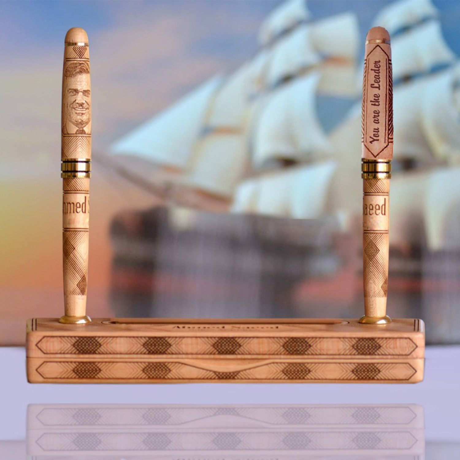 Order Mini Engraved Desktop Set Online | Same-Day Delivery UAE - Fnp.ae