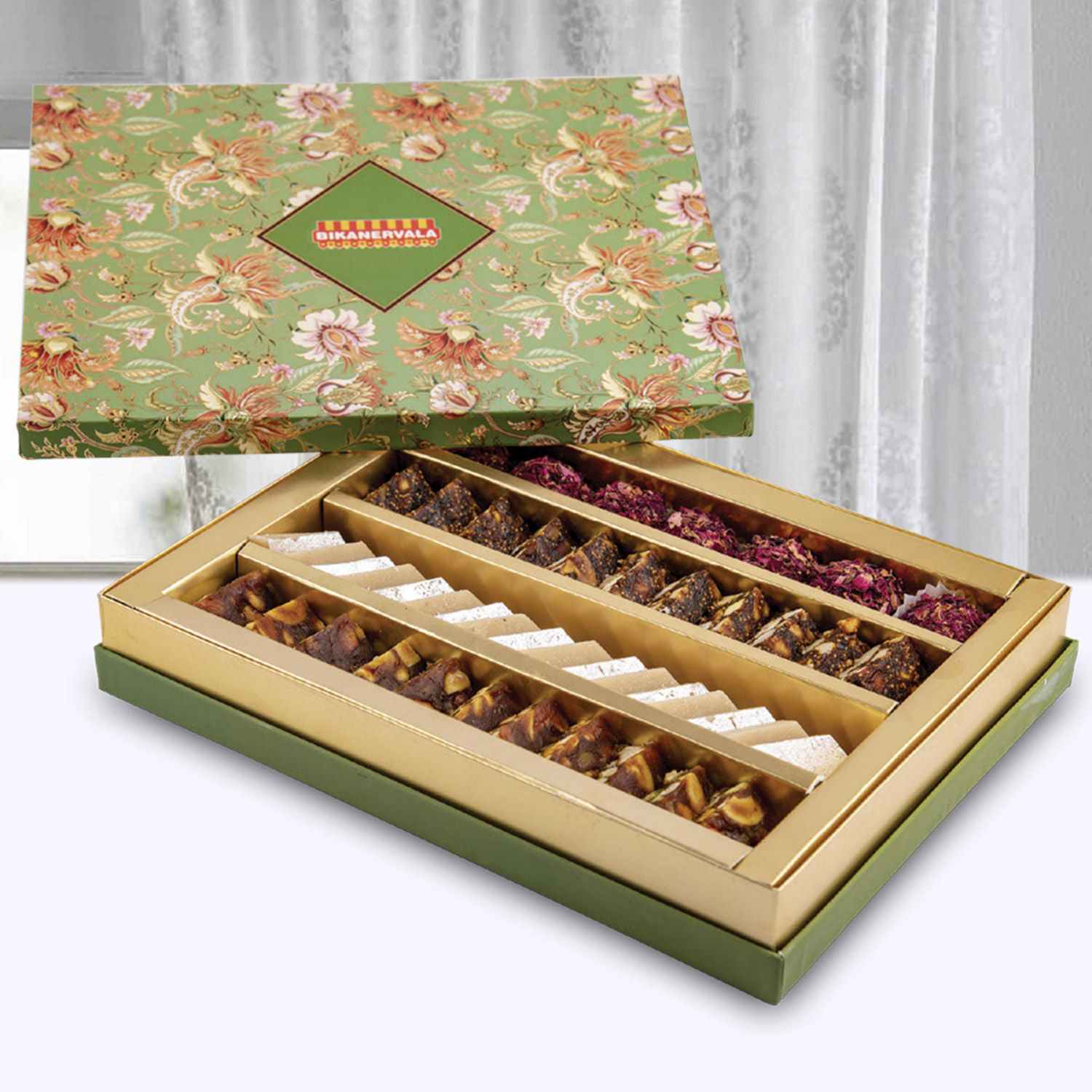 Online Kaju Fancy Mix Sweets Box Gift Delivery in UAE - FNP