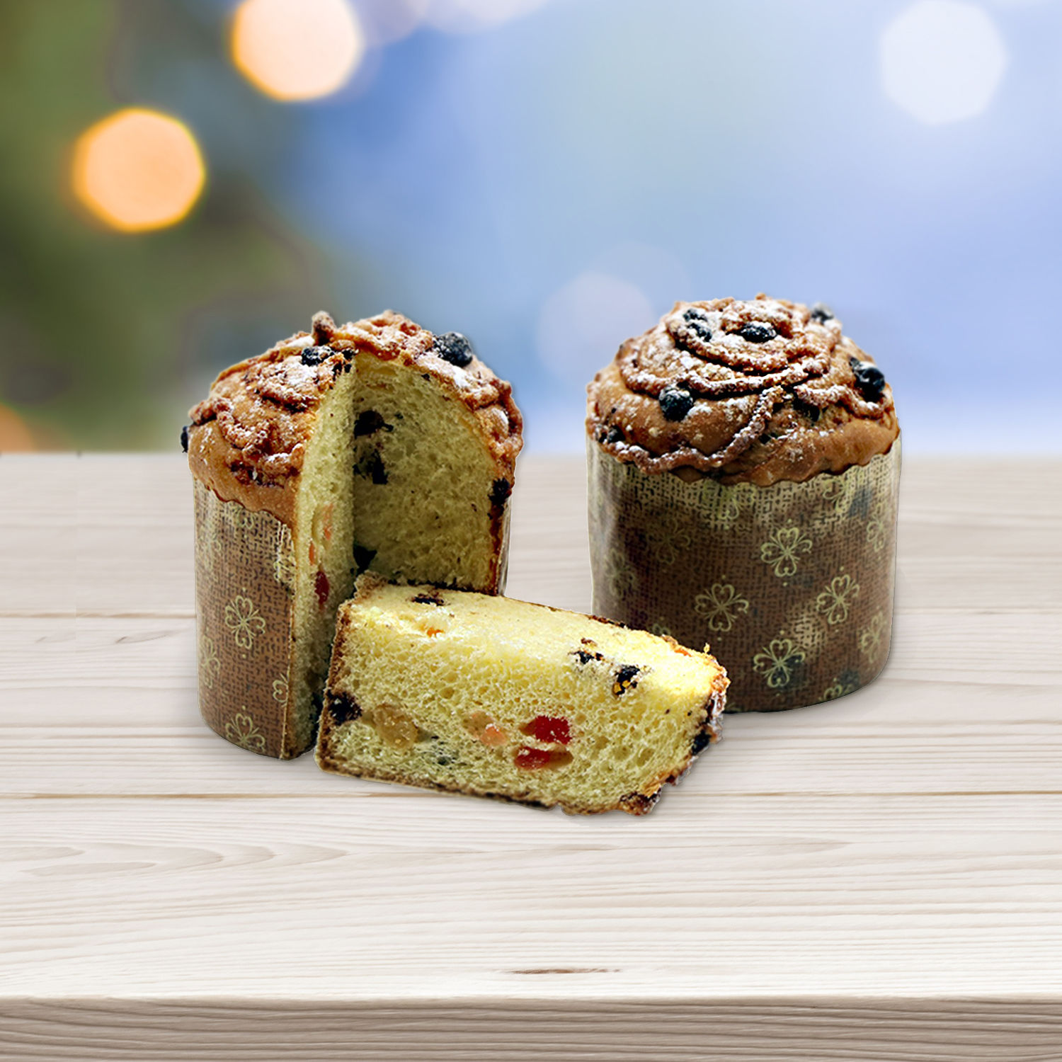 Online Chocolate Pannettone Set of 4 Gift Delivery in UAE - FNP