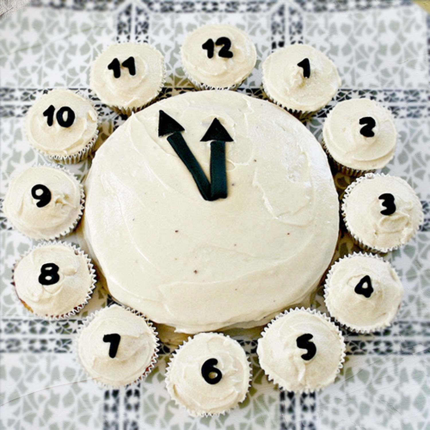 Online New Year Countdown Cupcakes and Cake Gift Delivery in UAE - FNP