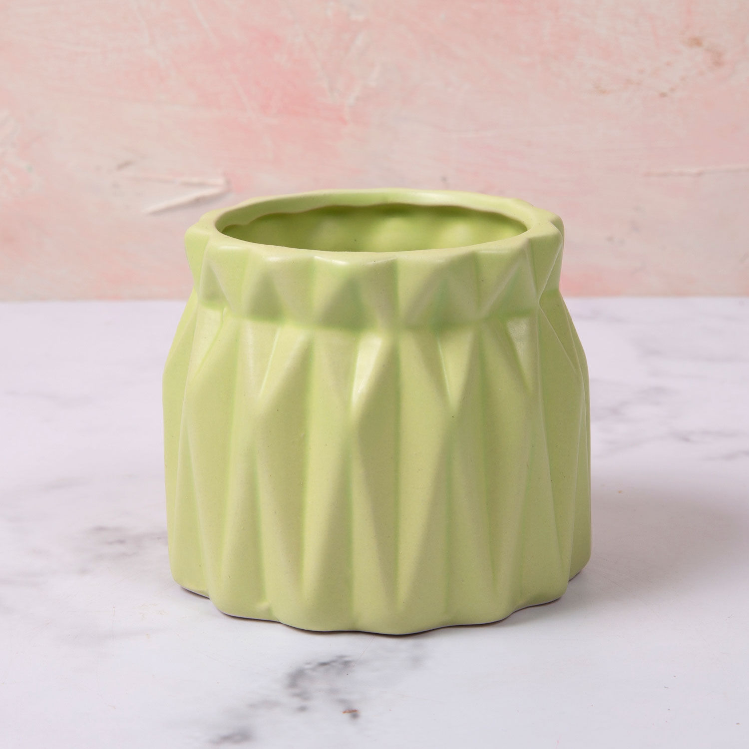 Order Light Green Ceramic Planter Online | Same-Day Delivery UAE - Fnp.ae
