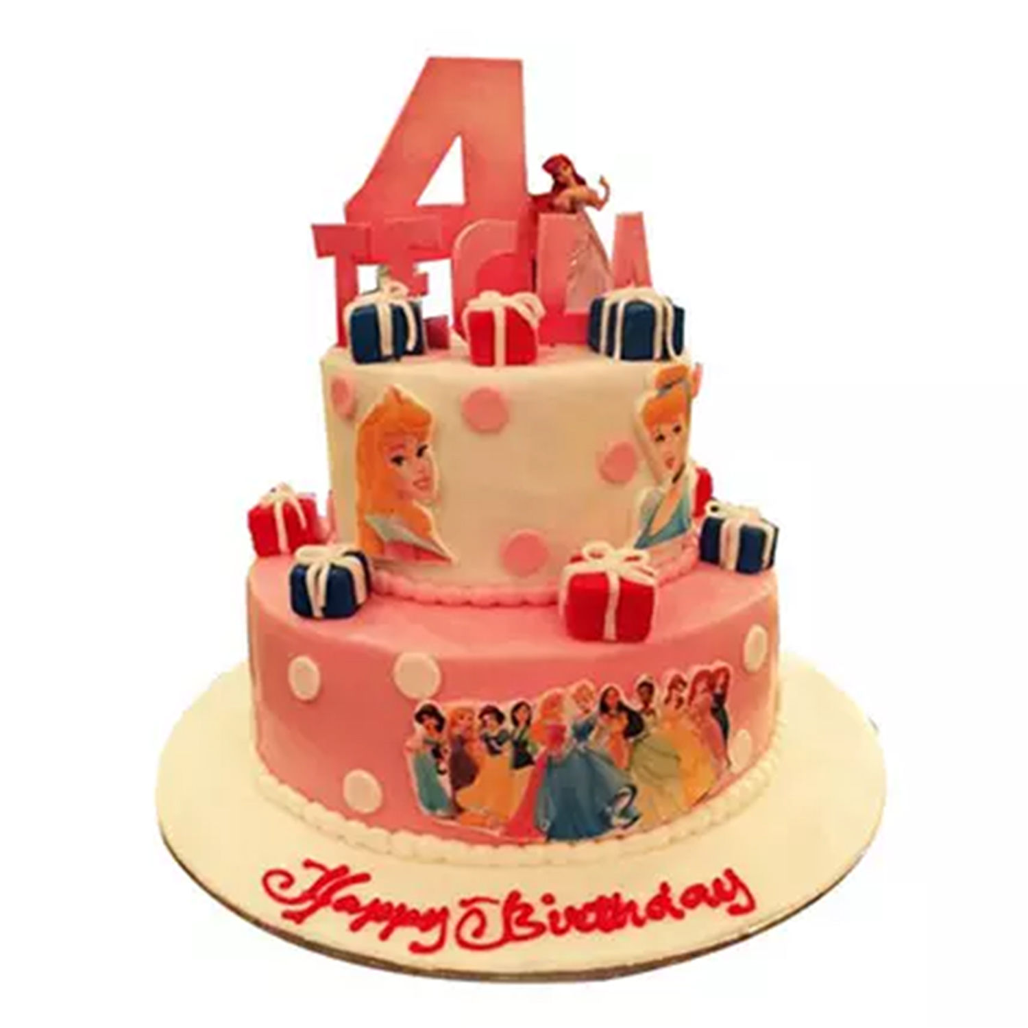 Online Disney World Cake Chocolate Gift Delivery in UAE - FNP