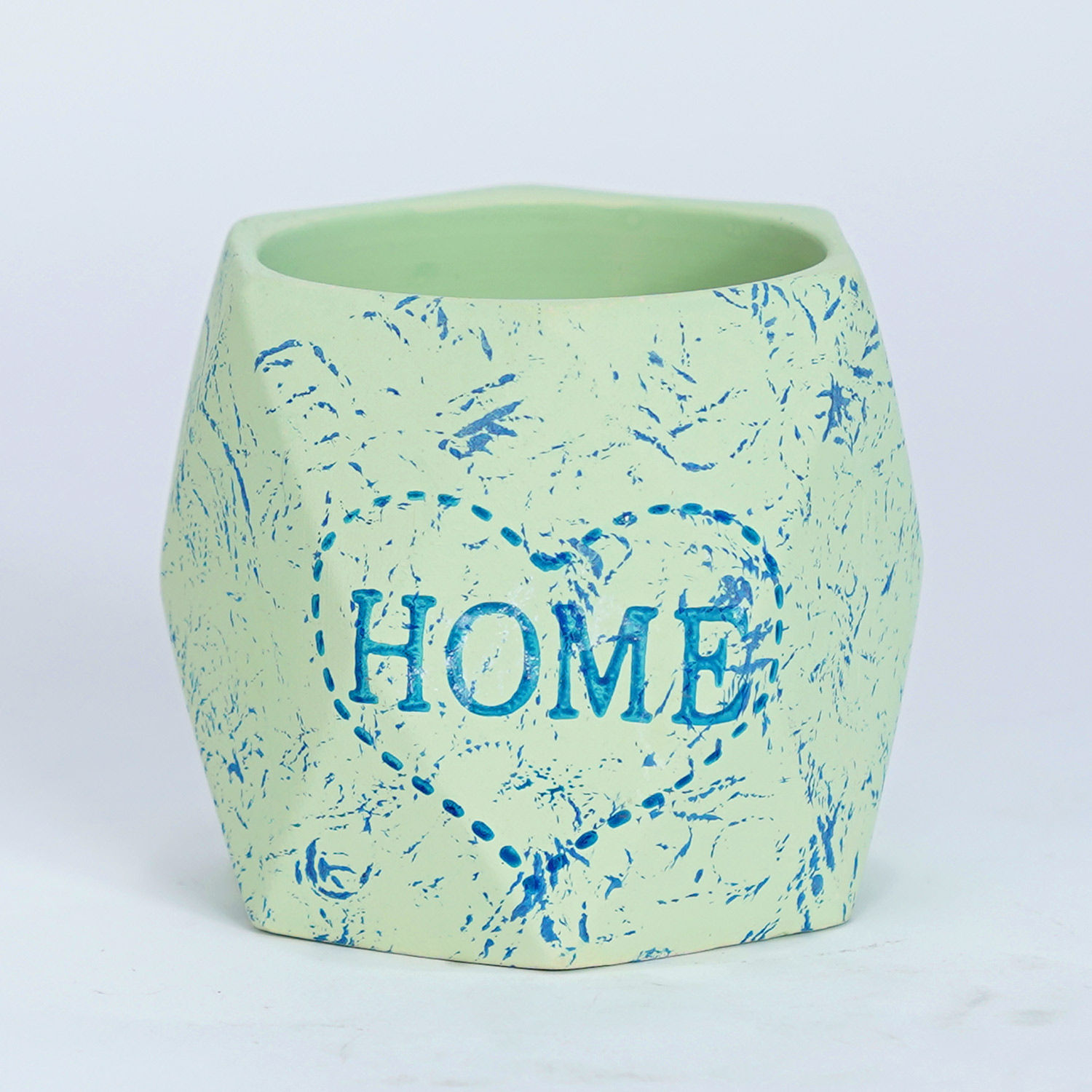 Order Lime Green Ceramic Planter Online | Same-Day Delivery UAE - Fnp.ae