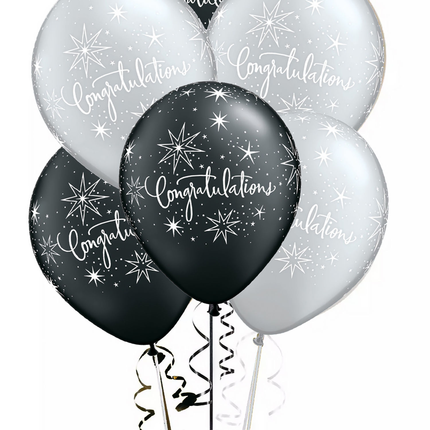 Order Set of 10 Congratulation Balloons Online | Same-Day Delivery UAE ...