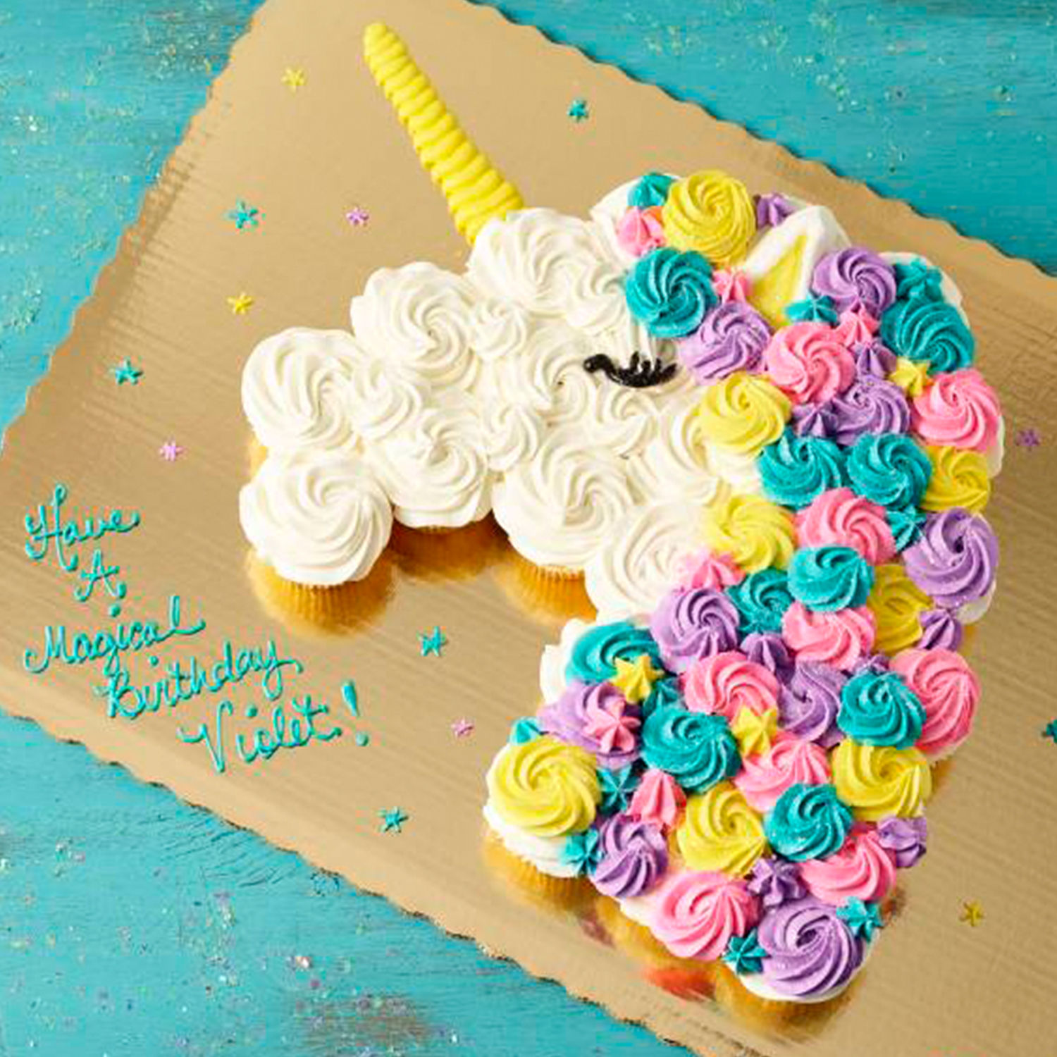 Order 36 Pcs Unicorn Pull Apart Cupcakes Online | Same-Day Delivery UAE ...