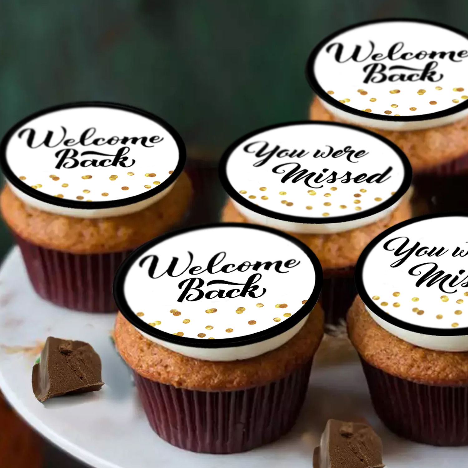 Order Welcome back Chocolate Cup cakes Online | Same-Day Delivery UAE ...