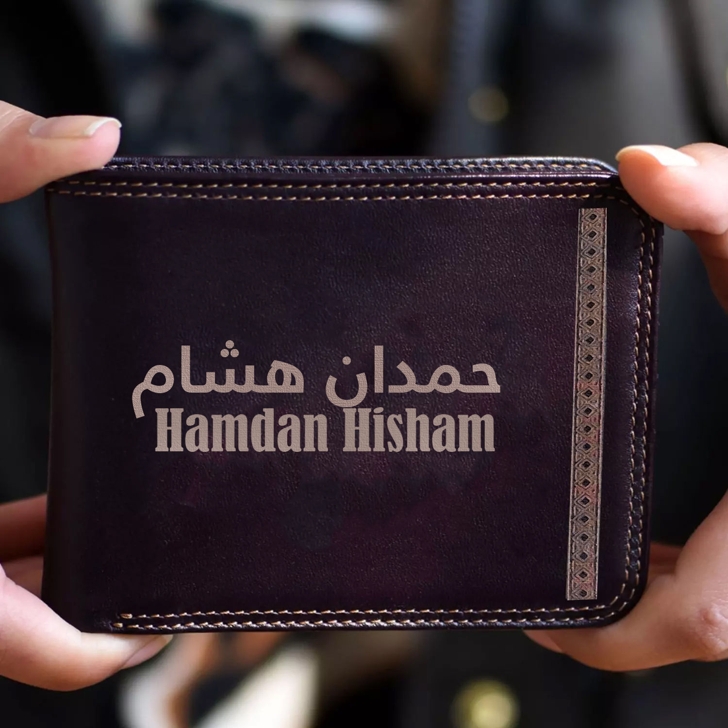 Order Personalised Mens Wallet With Photo Online | Same-Day Delivery ...