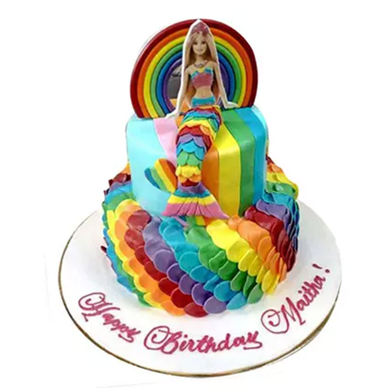 Order Ariel Princess Cake Chocolate Online | Same-Day Delivery UAE - Fnp.ae
