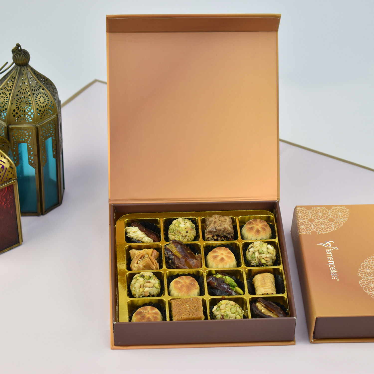 Online Assorted Arabic Sweets n Dates Box Gift Delivery in UAE - FNP