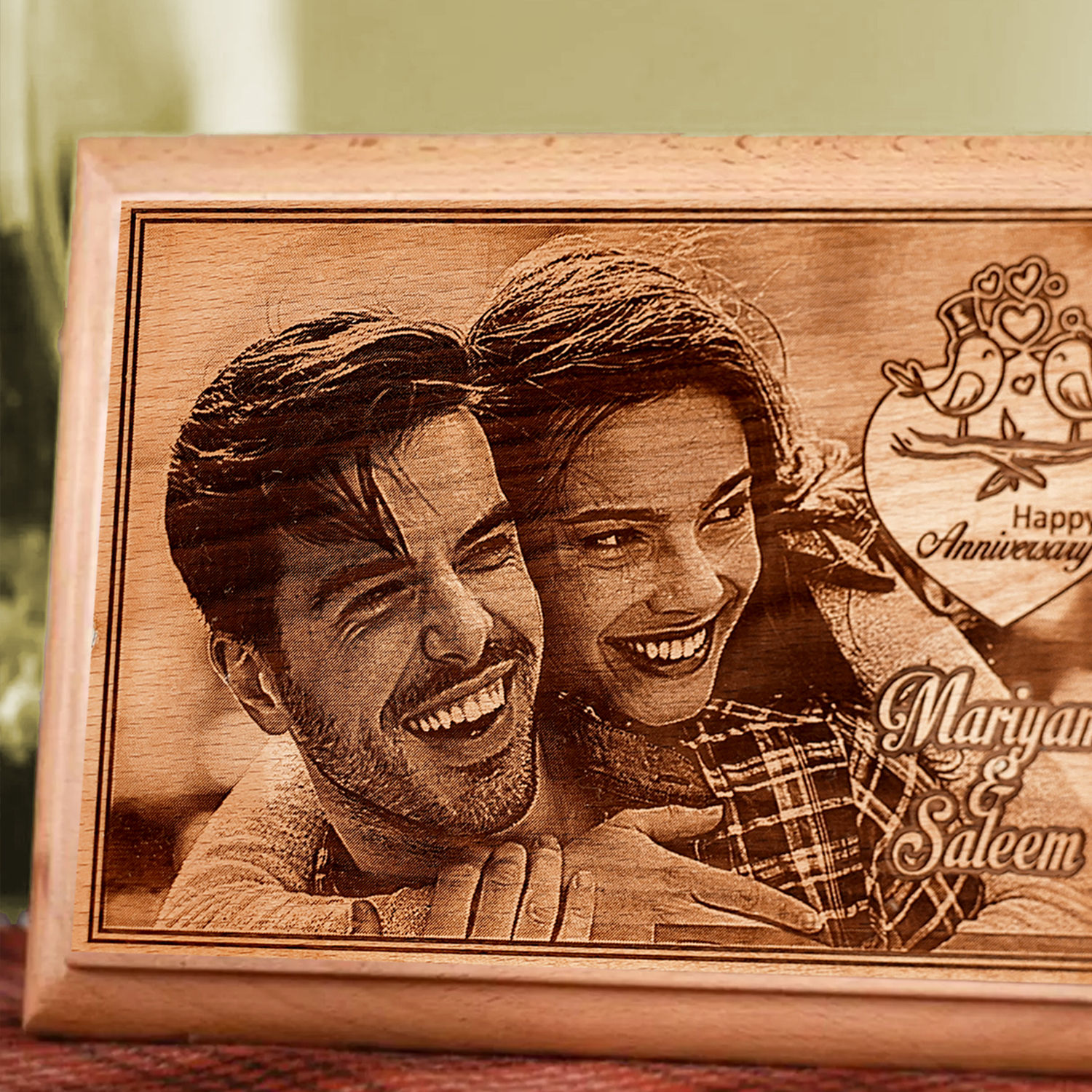 Order Personalised Anniversary Photo Plaque Online | Same-Day Delivery ...