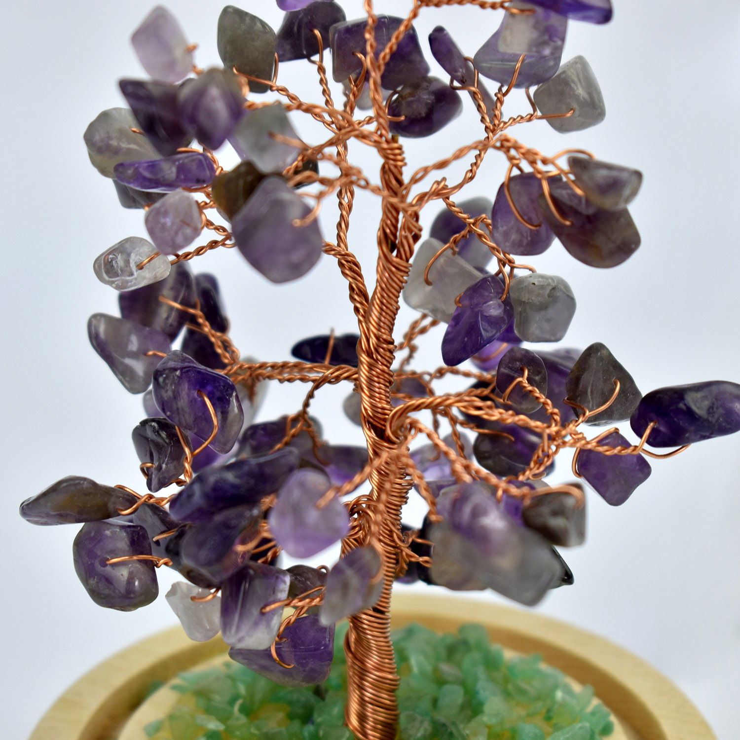 Order Purple Gemstones Wish Tree in Dome Online | Same-Day Delivery UAE ...