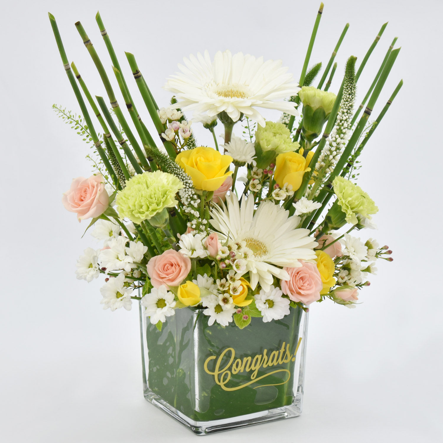Order Congratulations Flower Arrangement Online | Same-Day Delivery UAE ...