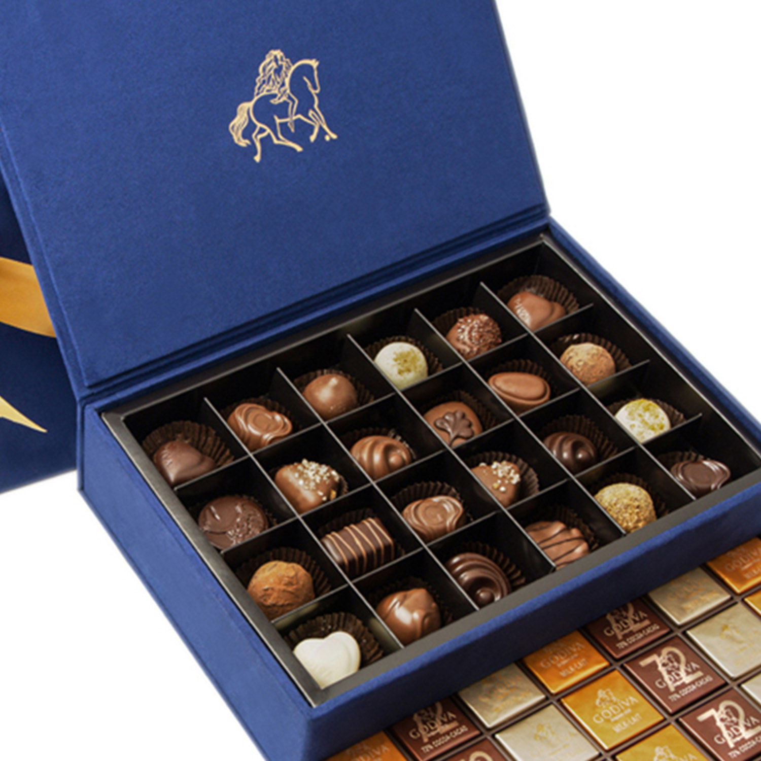 Online Godiva Royal Gift Box Large Navy Blue Gift Delivery in UAE - FNP