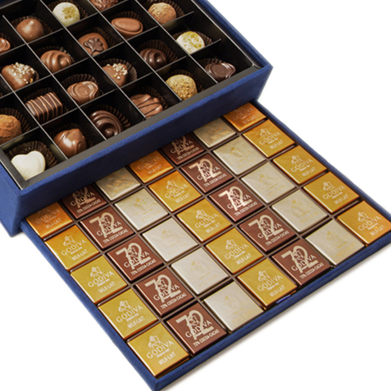 Online Godiva Royal Gift Box Large Navy Blue Gift Delivery in UAE - FNP