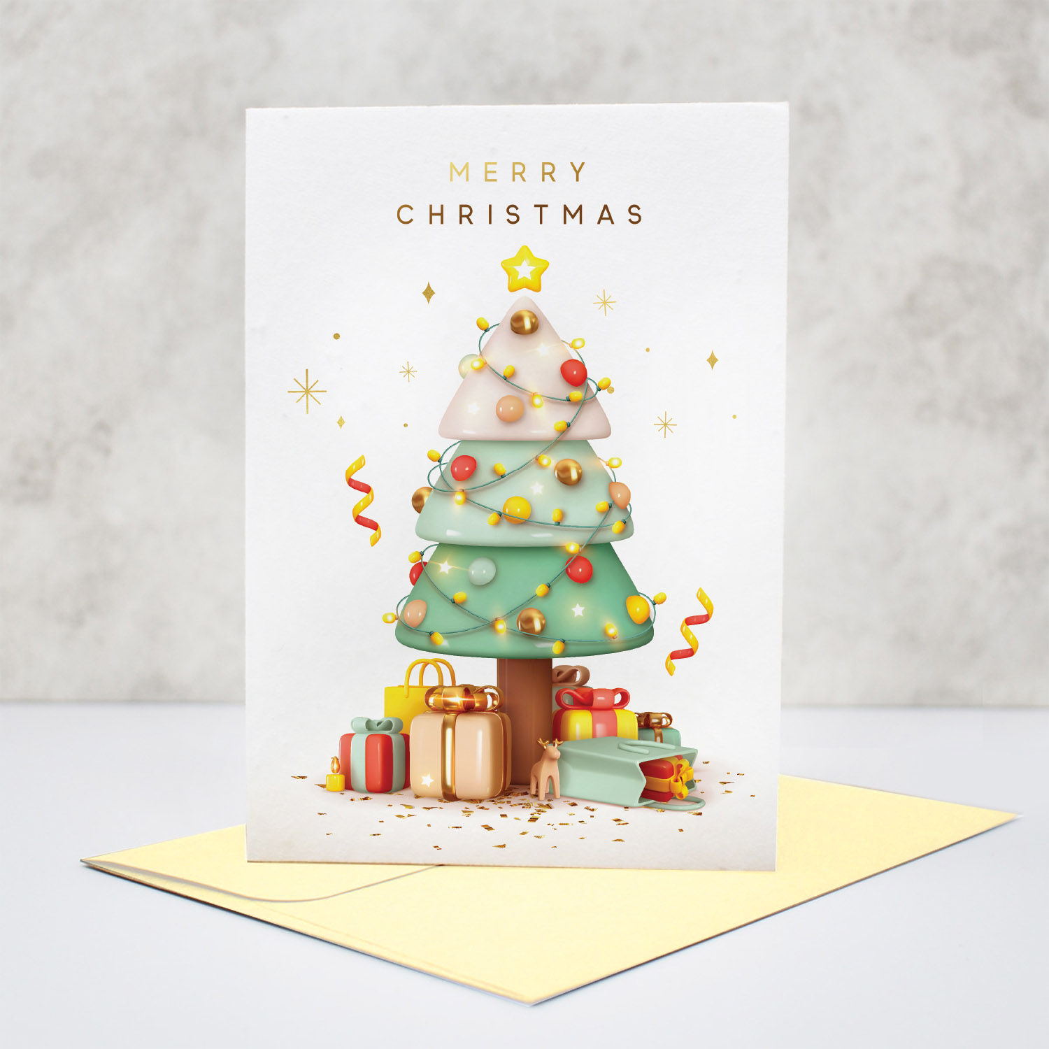 Order Merry Christmas Greeting Cards Online | Same-Day Delivery UAE ...