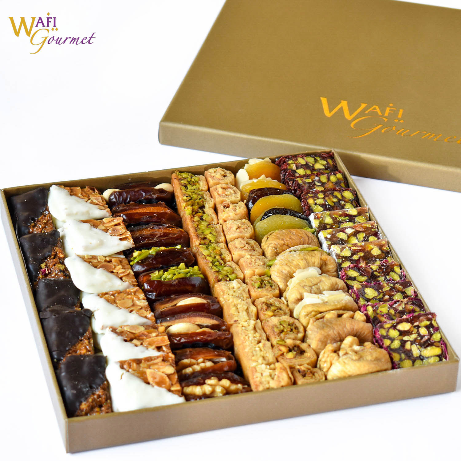 Order Premium Box of Arabic Sweets and Chocolates By Wafi Online | Same ...