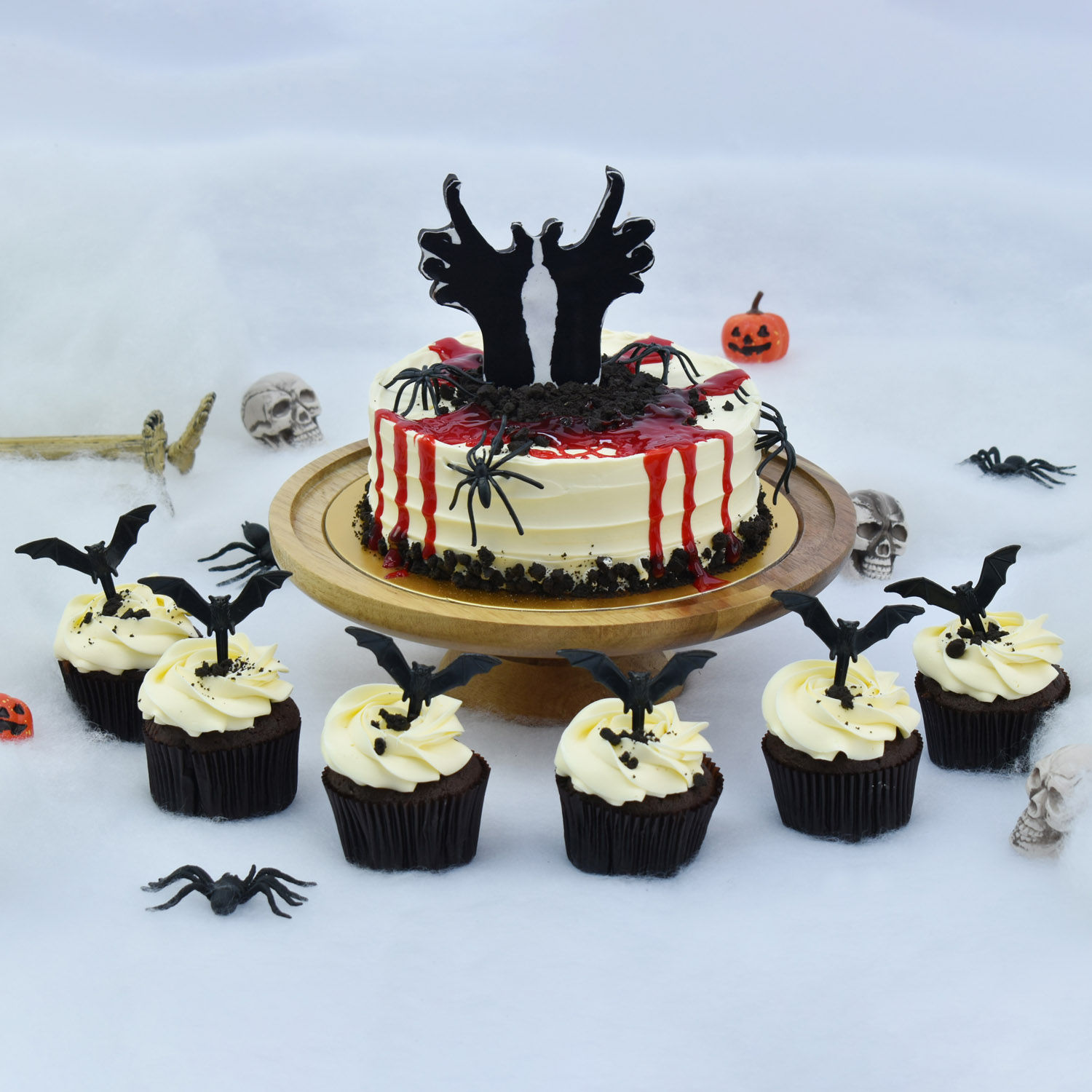 Order Evil Halloween Cake and Cup Cakes Online | Same-Day Delivery UAE ...