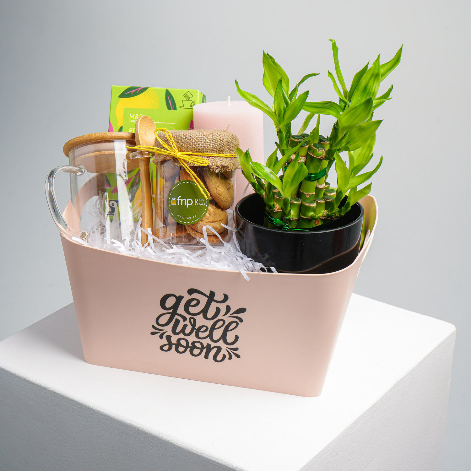 Order Get Well Soon Wishes Basket Online | Same-Day Delivery UAE - Fnp.ae