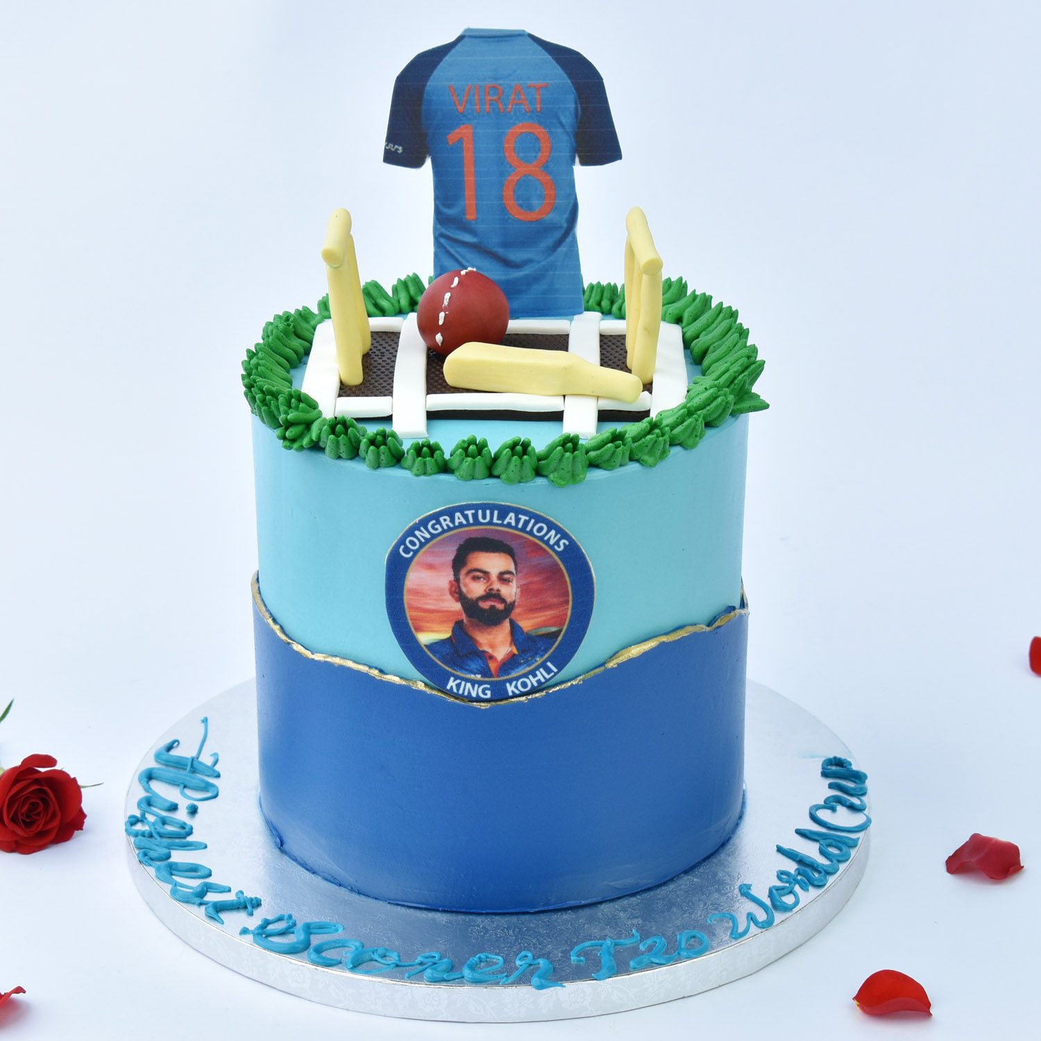 أون لاين Virat Kohli Milestone Chocolate Cake توصيل هدايا في UAE - FNP