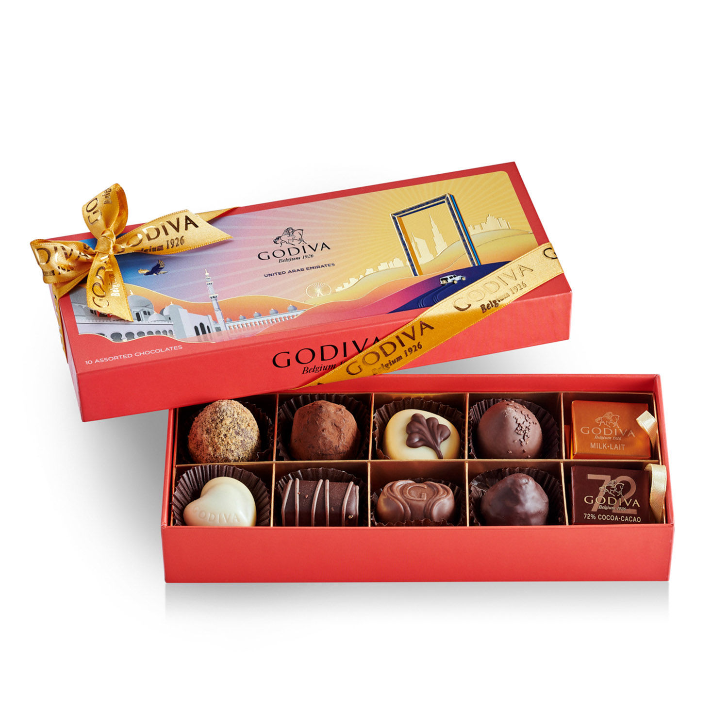 Order National Day Gift Box By Godiva 10pcs Online | Same-Day Delivery ...