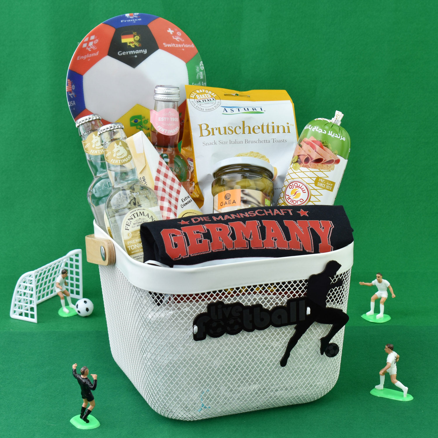Online Football Time Hamper Germany Tshirt S Gift Delivery in UAE - FNP