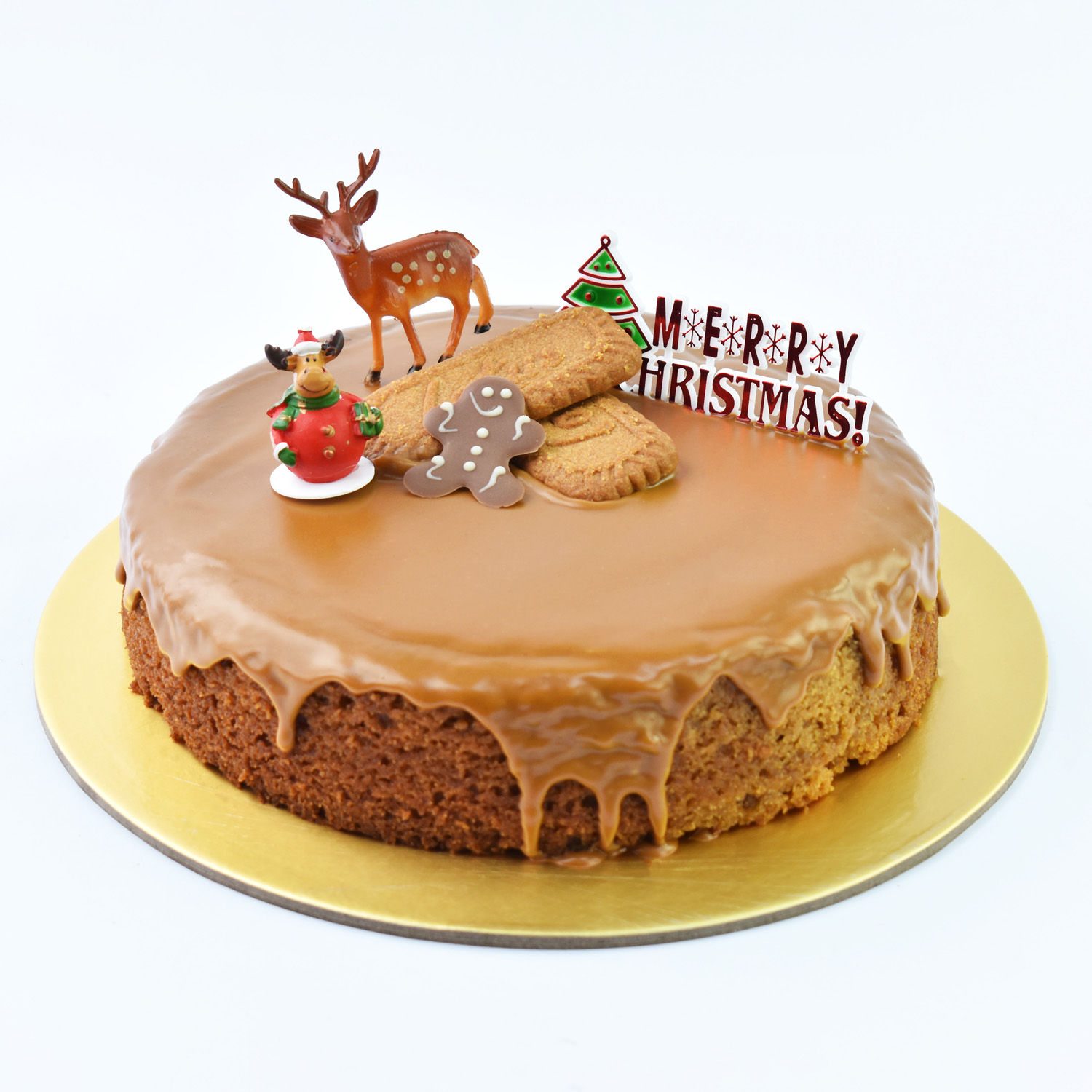 Order Christmas Lotus Biscoff Plum Cake Online | Same-Day Delivery UAE ...