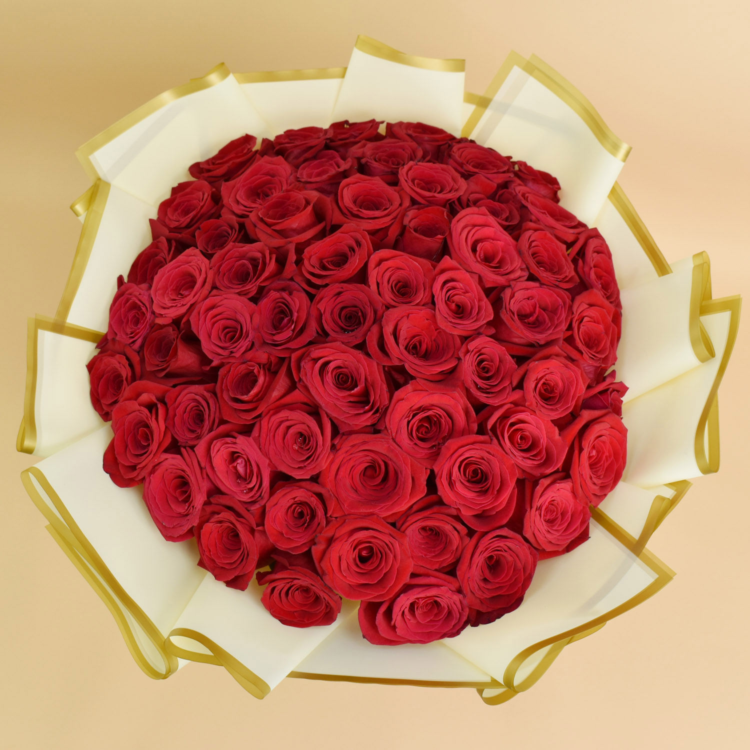Order 50 Valentines Roses Bouquet Online | Same-Day Delivery UAE - Fnp.ae