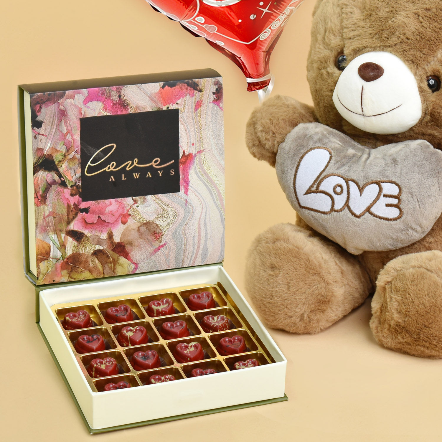 Online Love Always Chocolate Combo Gift Delivery in UAE - FNP