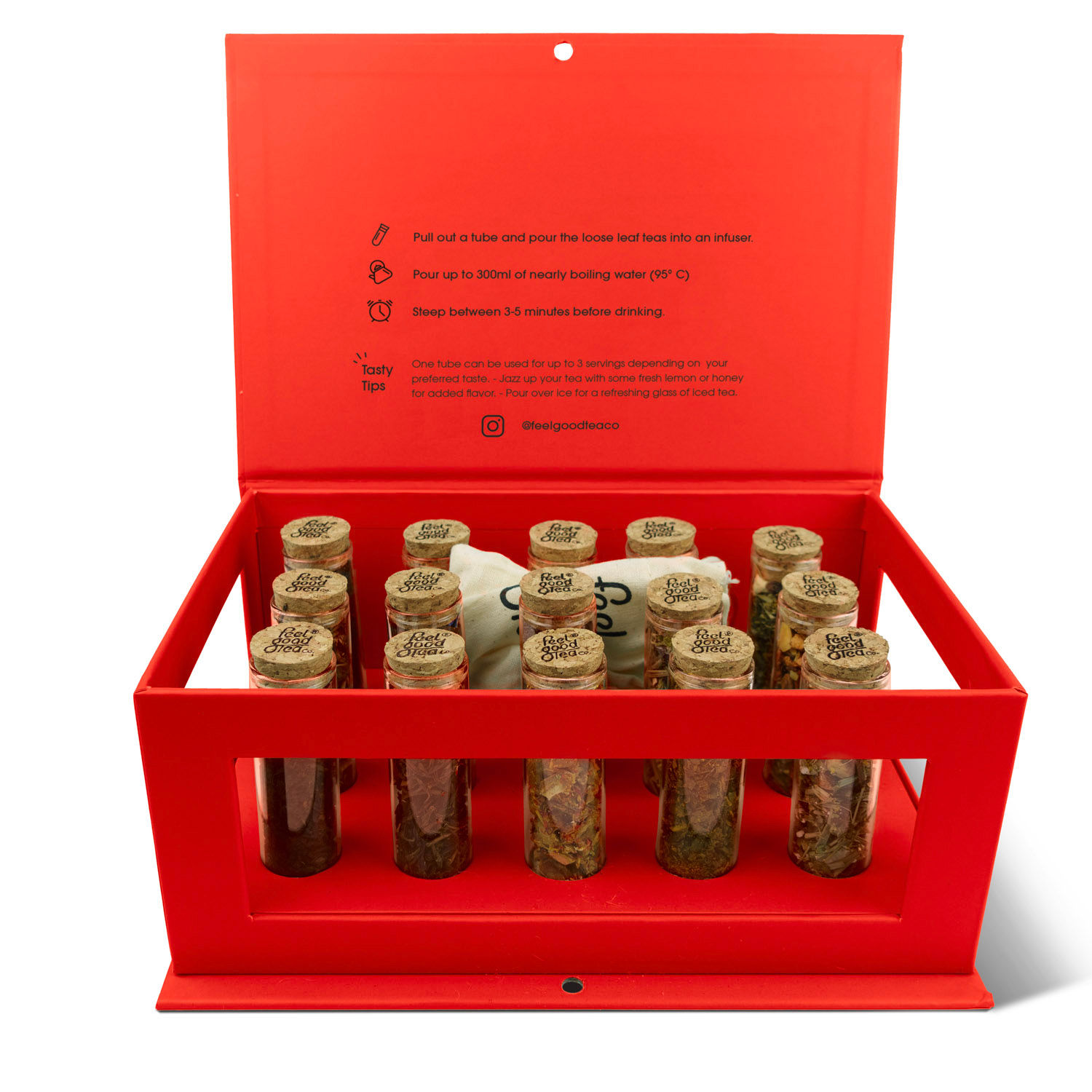 Order Tea Discovery Box Red By Feel Good Tea Online | Same-Day Delivery ...