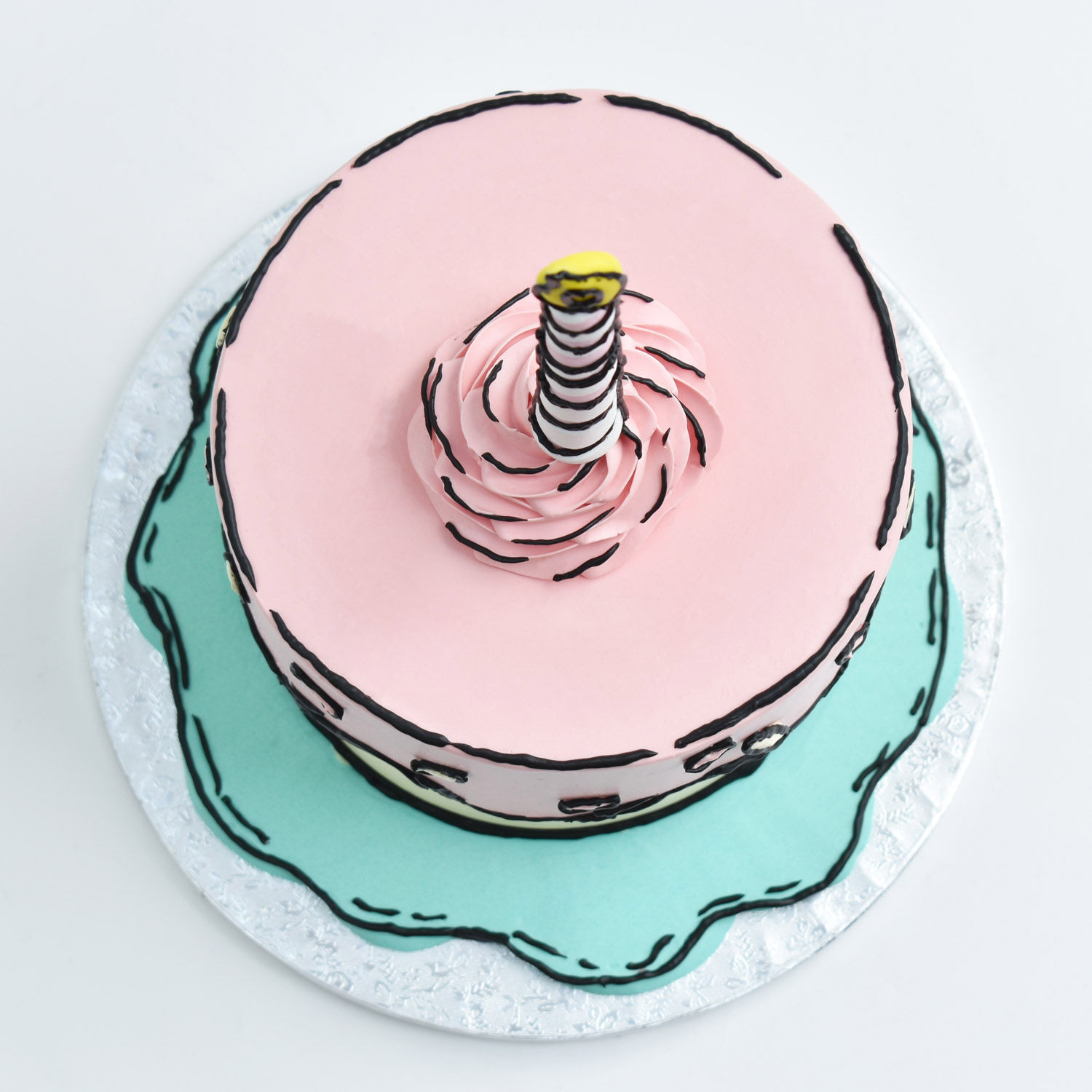 Order Birthday Celebration 2D Vanilla Cake Online | Same-Day Delivery ...