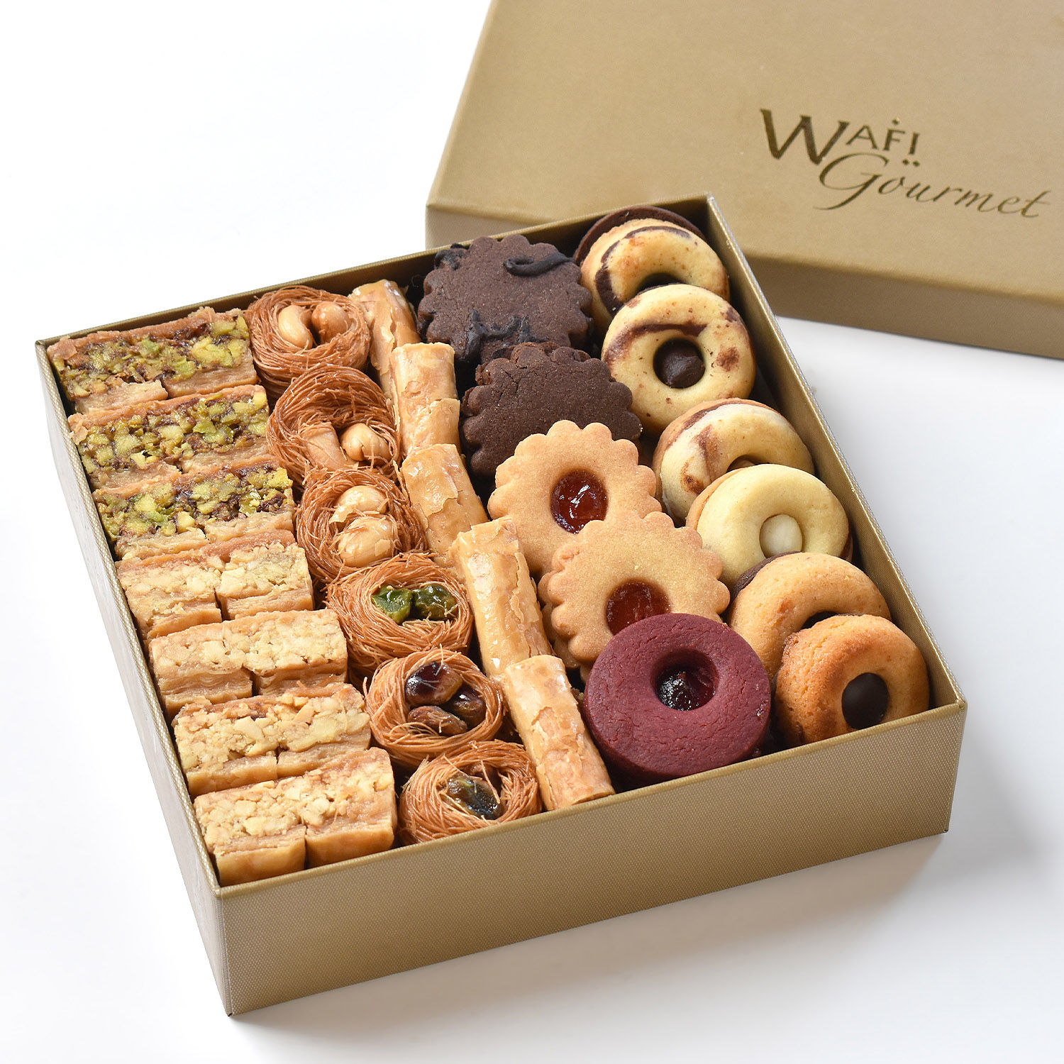 Order Petit Four and Asoorted Baklava Box Small By Wafi Online | Same ...