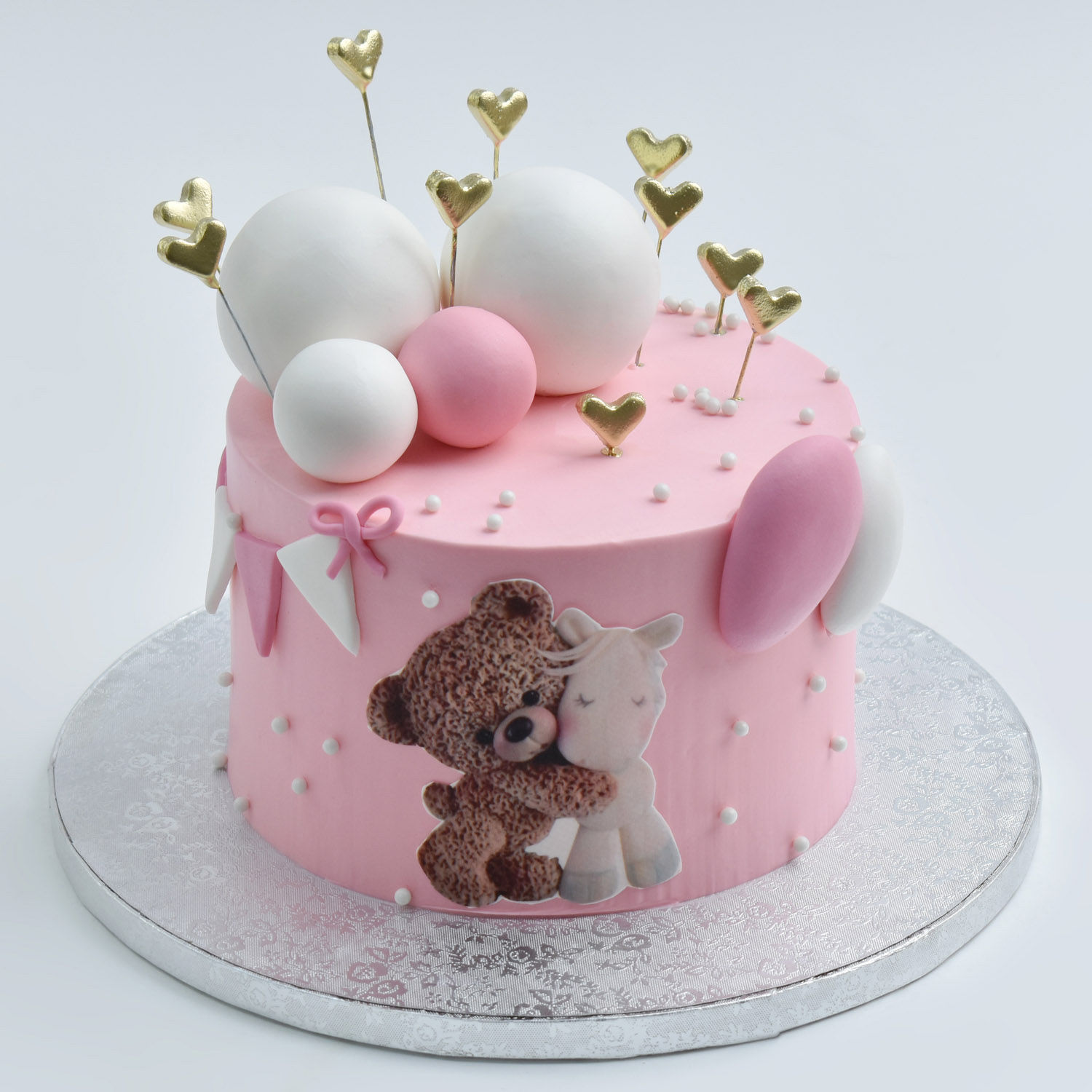 Online Cute Teddy Chocolate Cake Gift Delivery in UAE - FNP