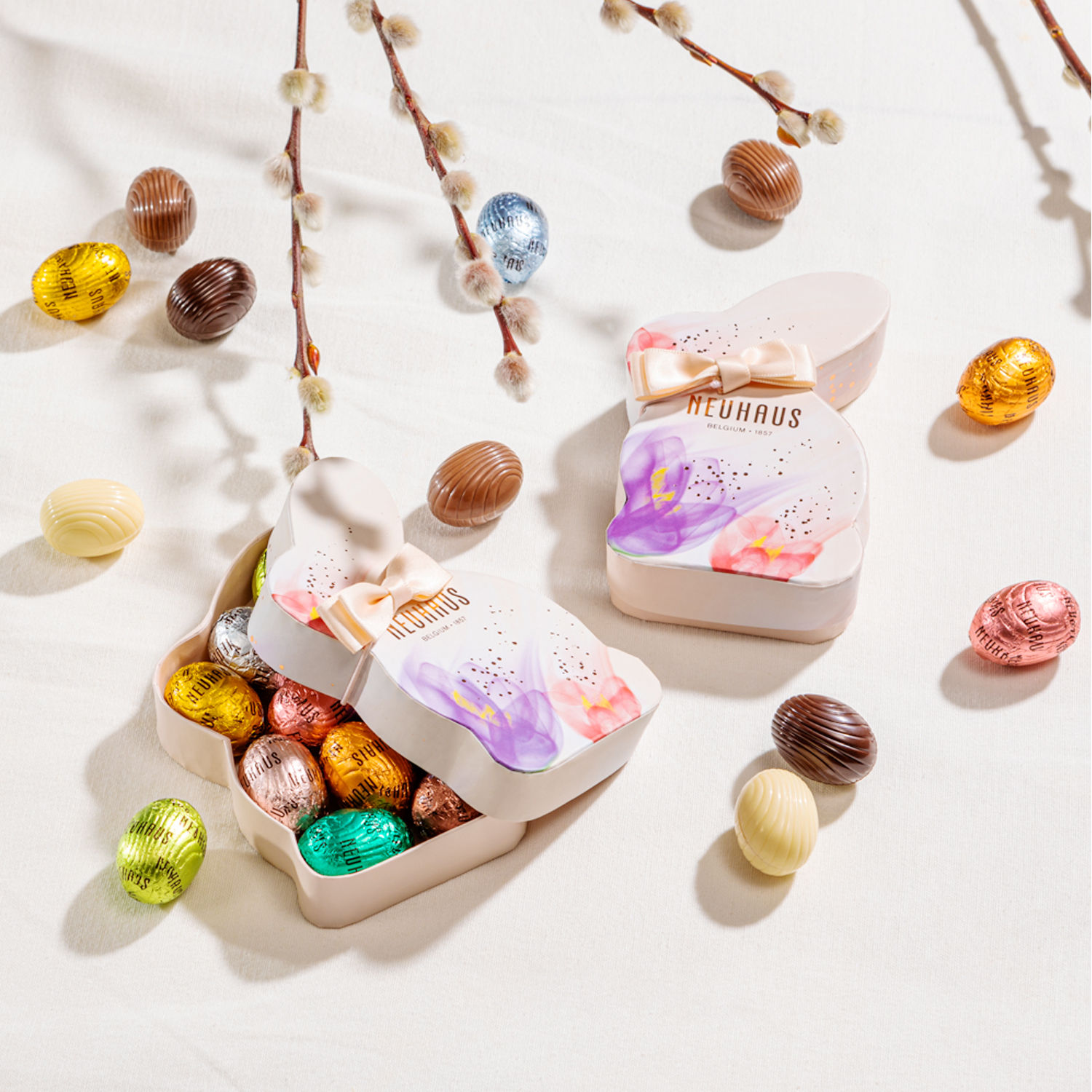 Order Pink Easter Bunny 9 Chocolates By Neuhaus Online | Same-Day ...