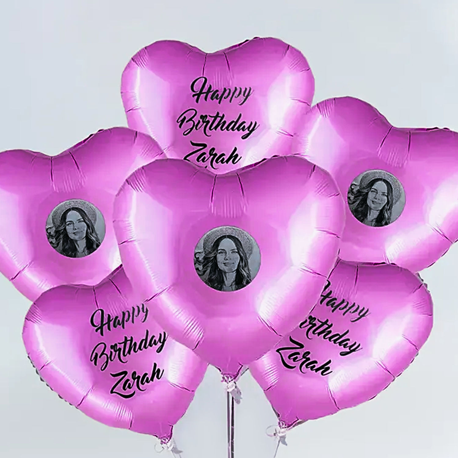 Online Photo and Name Foil Balloons Gift Delivery in UAE - FNP