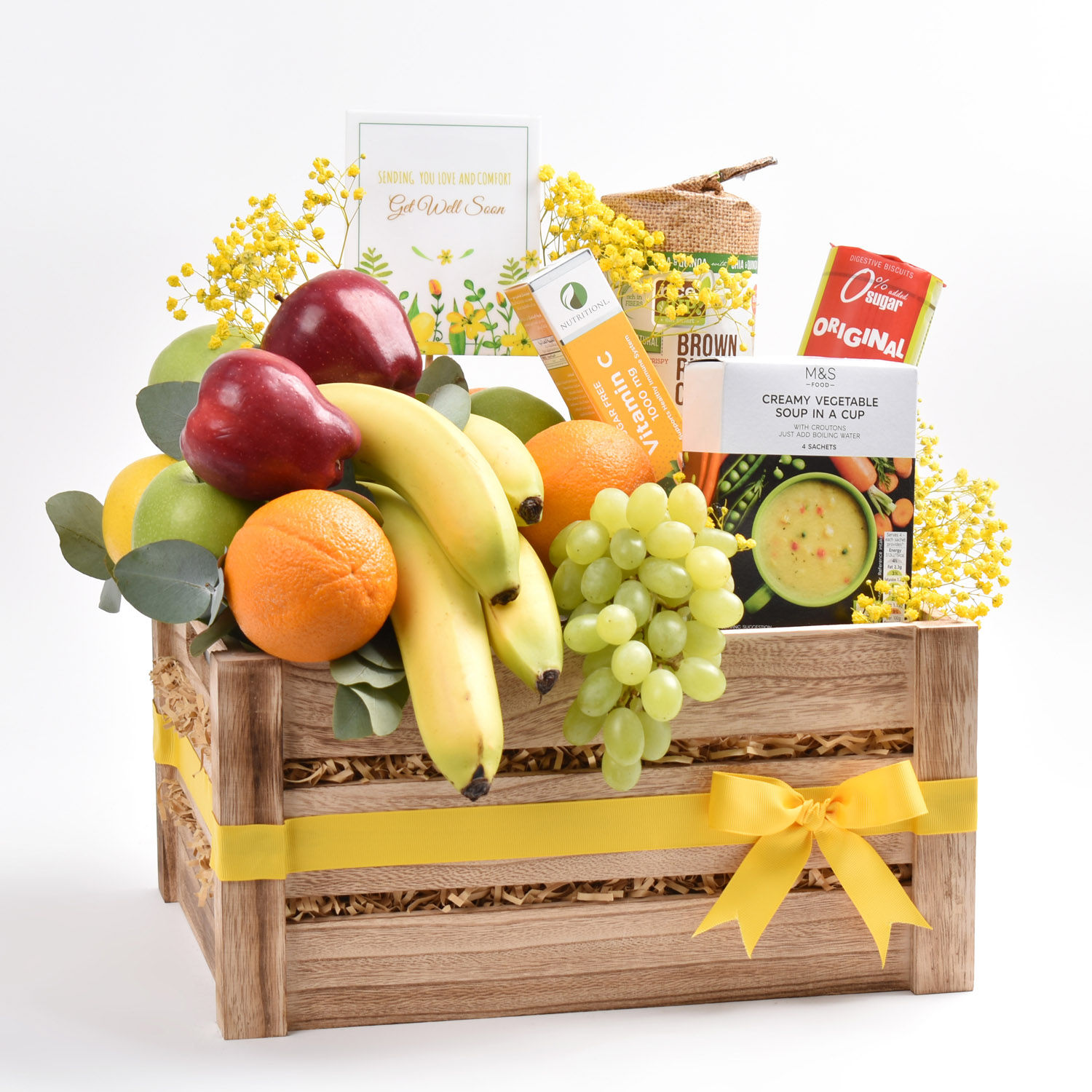 Order Get Well Soon Wish Basket Online | Same-Day Delivery UAE - Fnp.ae
