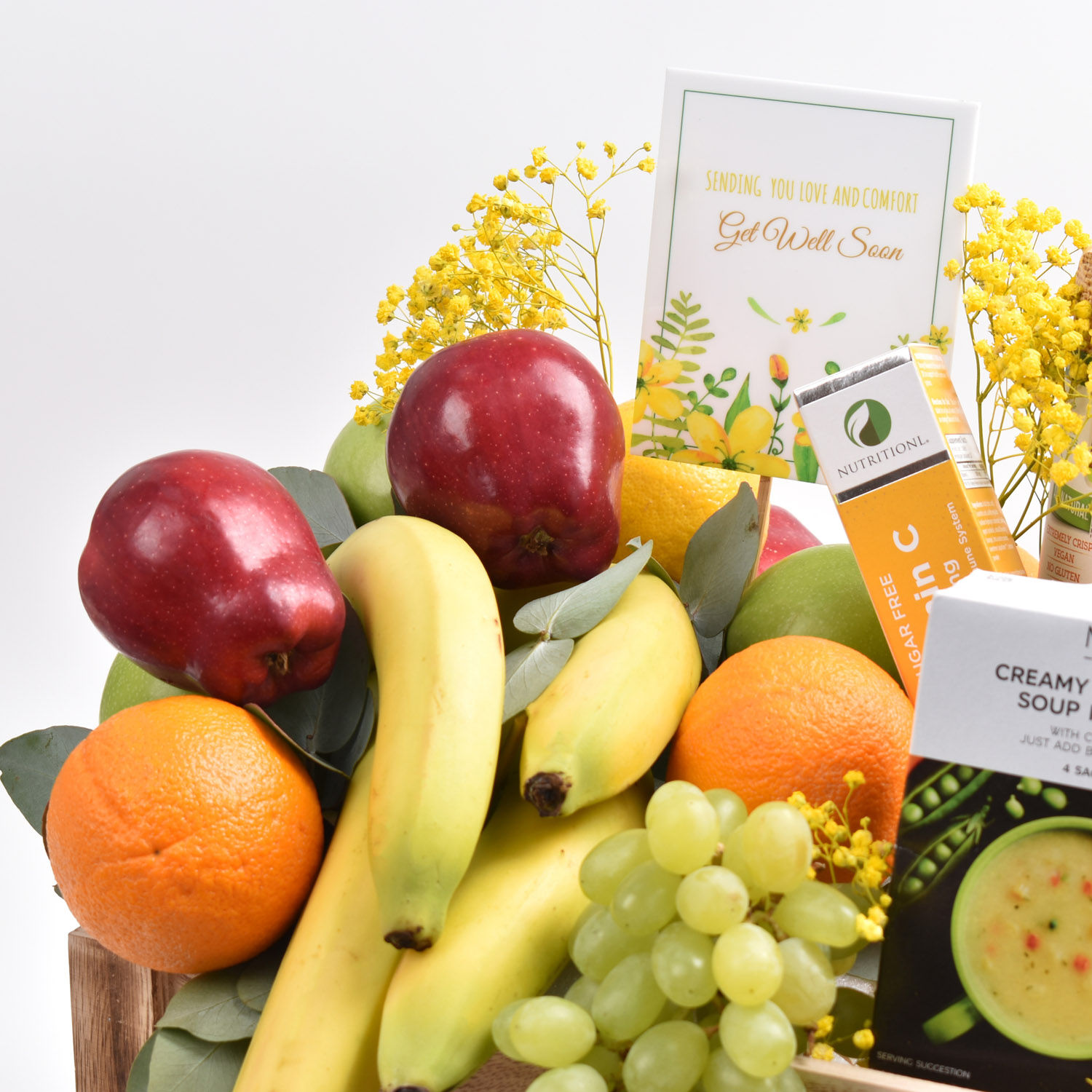 Order Get Well Soon Wish Basket Online | Same-Day Delivery UAE - Fnp.ae