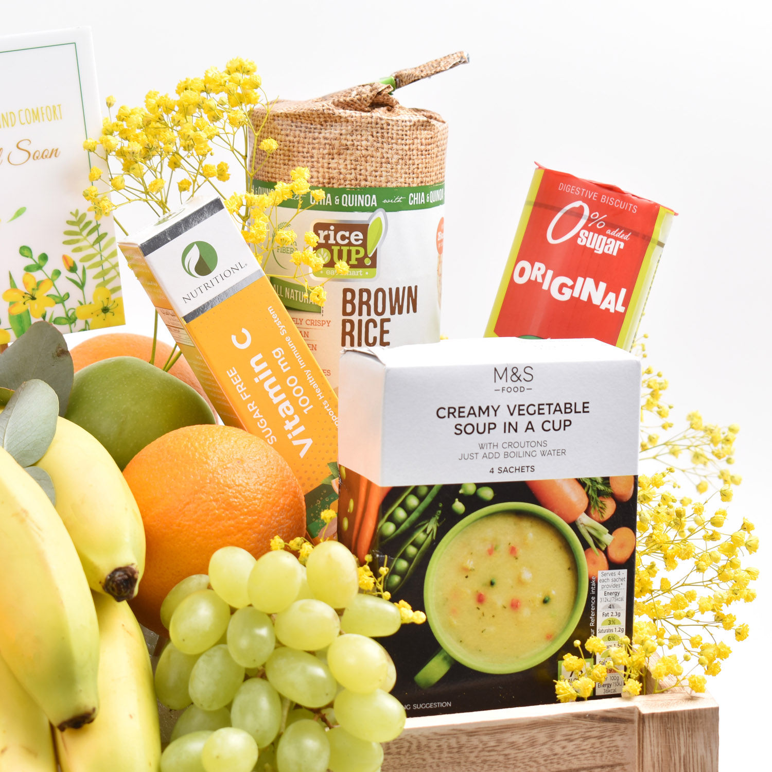 Order Get Well Soon Wish Basket Online | Same-Day Delivery UAE - Fnp.ae