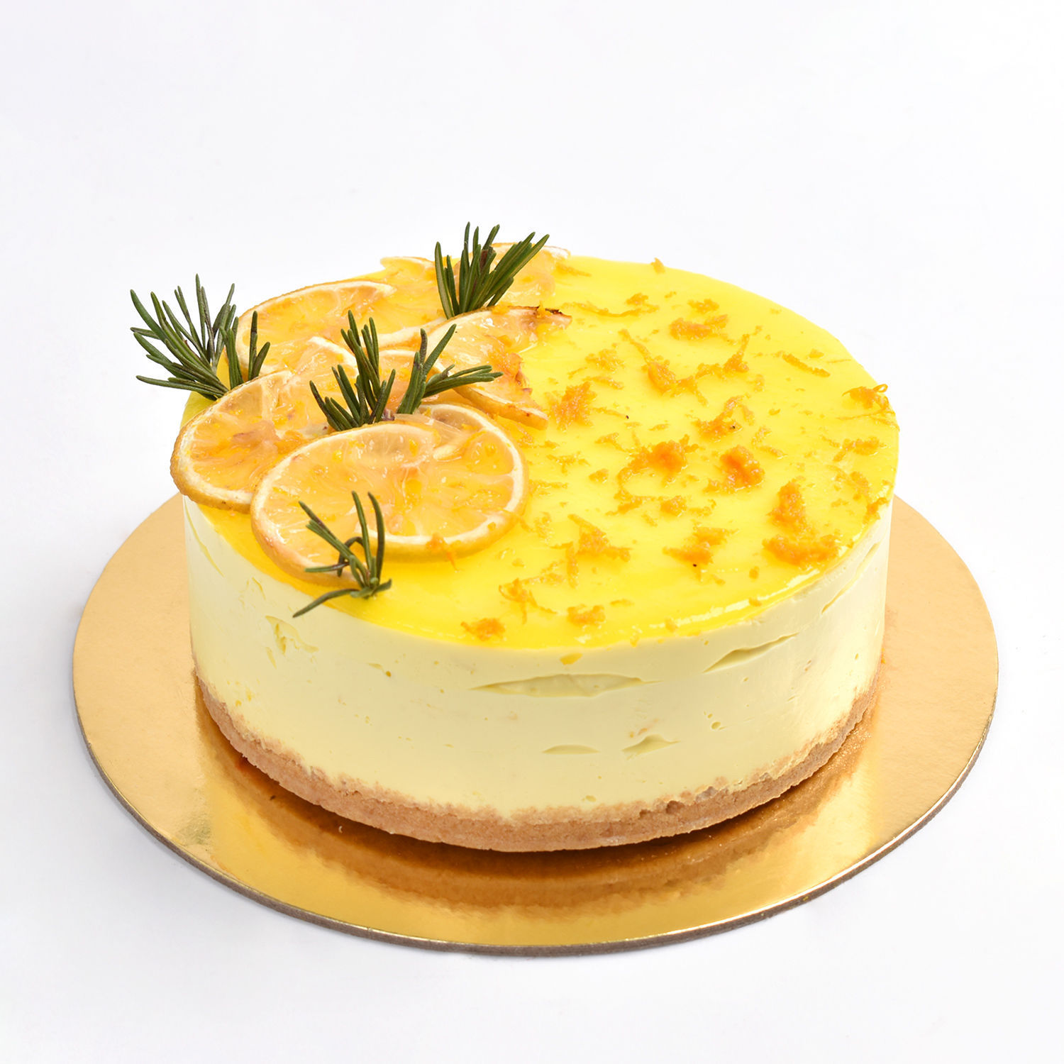 Online Exotic Lemon Cheese Cake Half Kg Gift Delivery in UAE - FNP