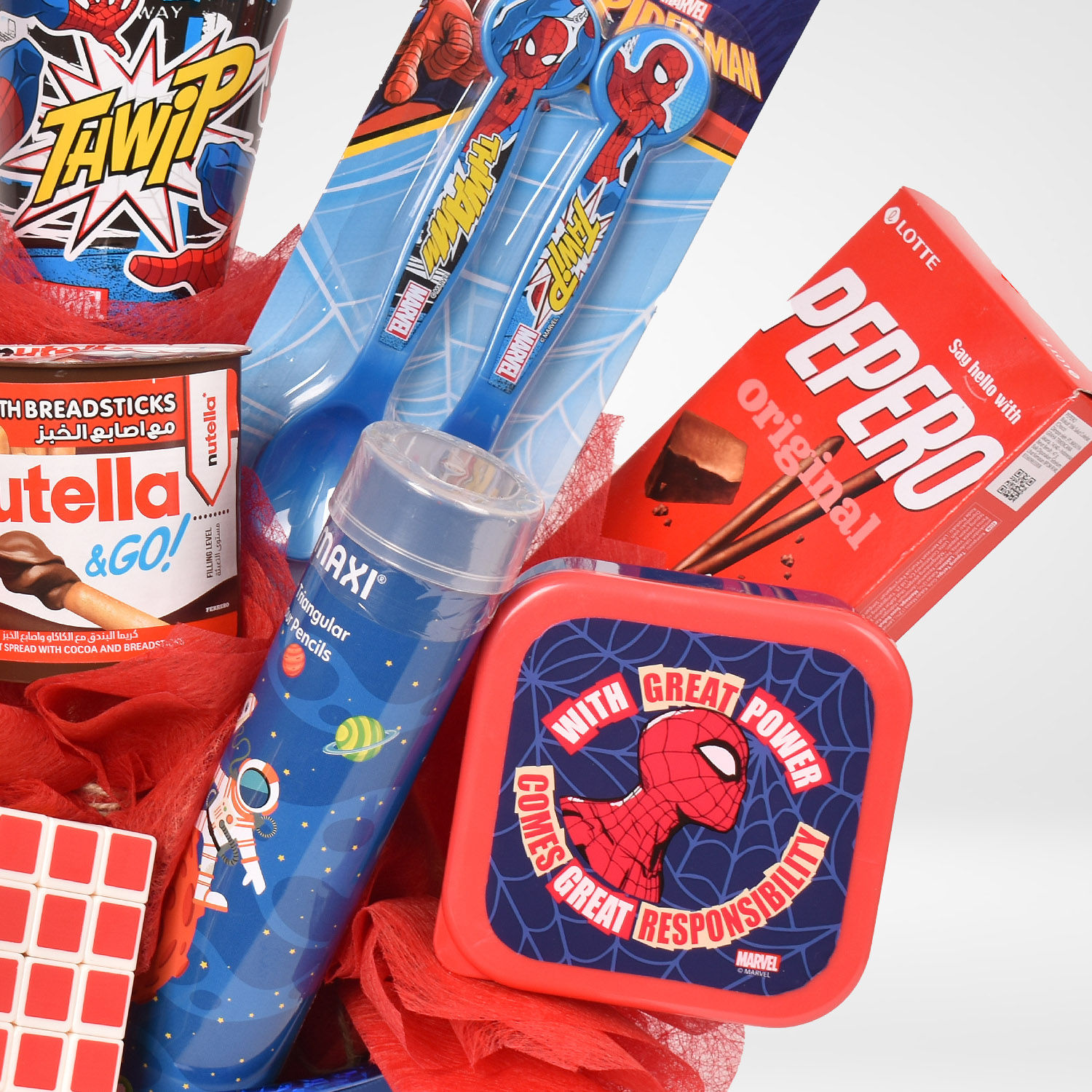 Order Spider Man Gift Basket Online | Same-Day Delivery UAE - Fnp.ae