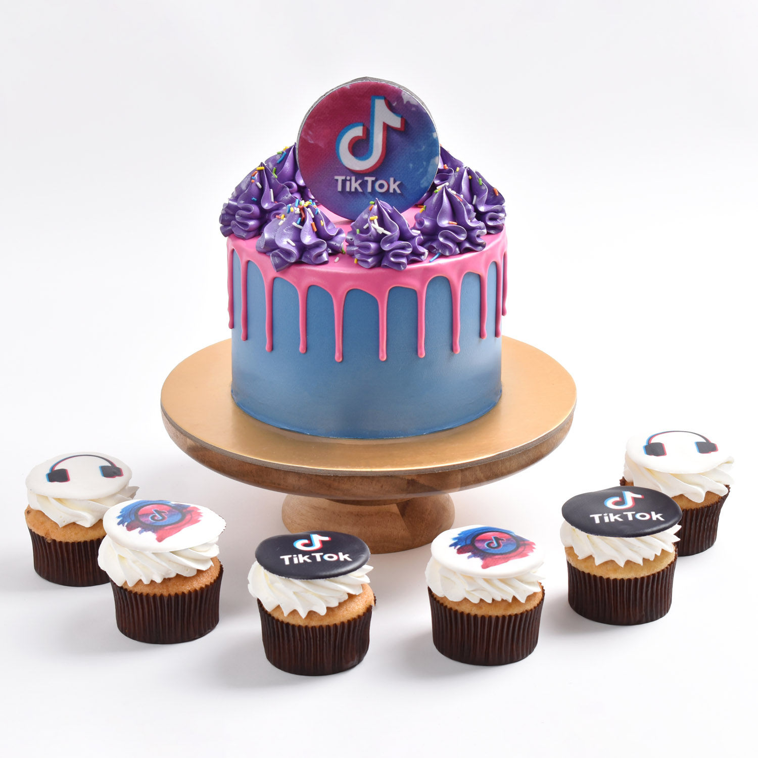 Order Tik Tok Cake With Cupcakes Online | Same-Day Delivery UAE - Fnp.ae