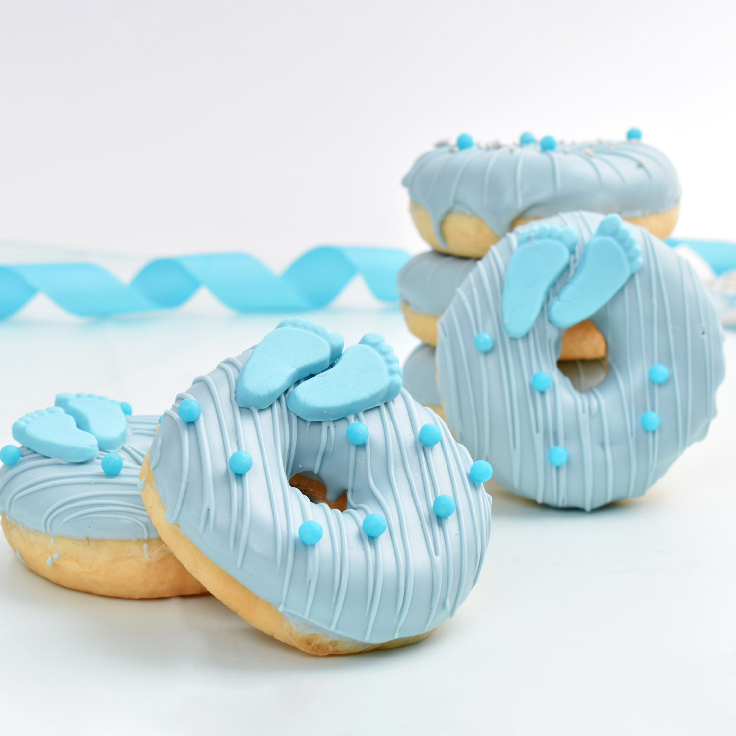Order New Born Donuts For Baby Boy Online | Same-Day Delivery UAE - Fnp.ae