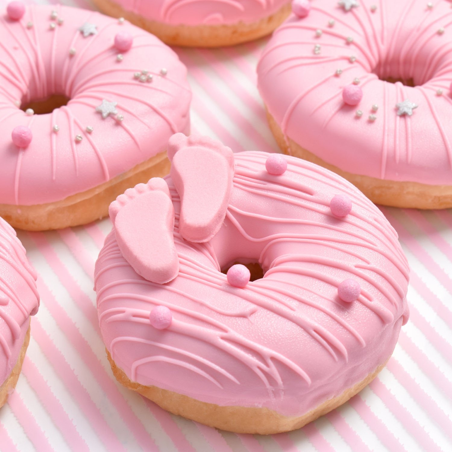 Order New Born Donuts For Baby Girl Online | Same-Day Delivery UAE - Fnp.ae