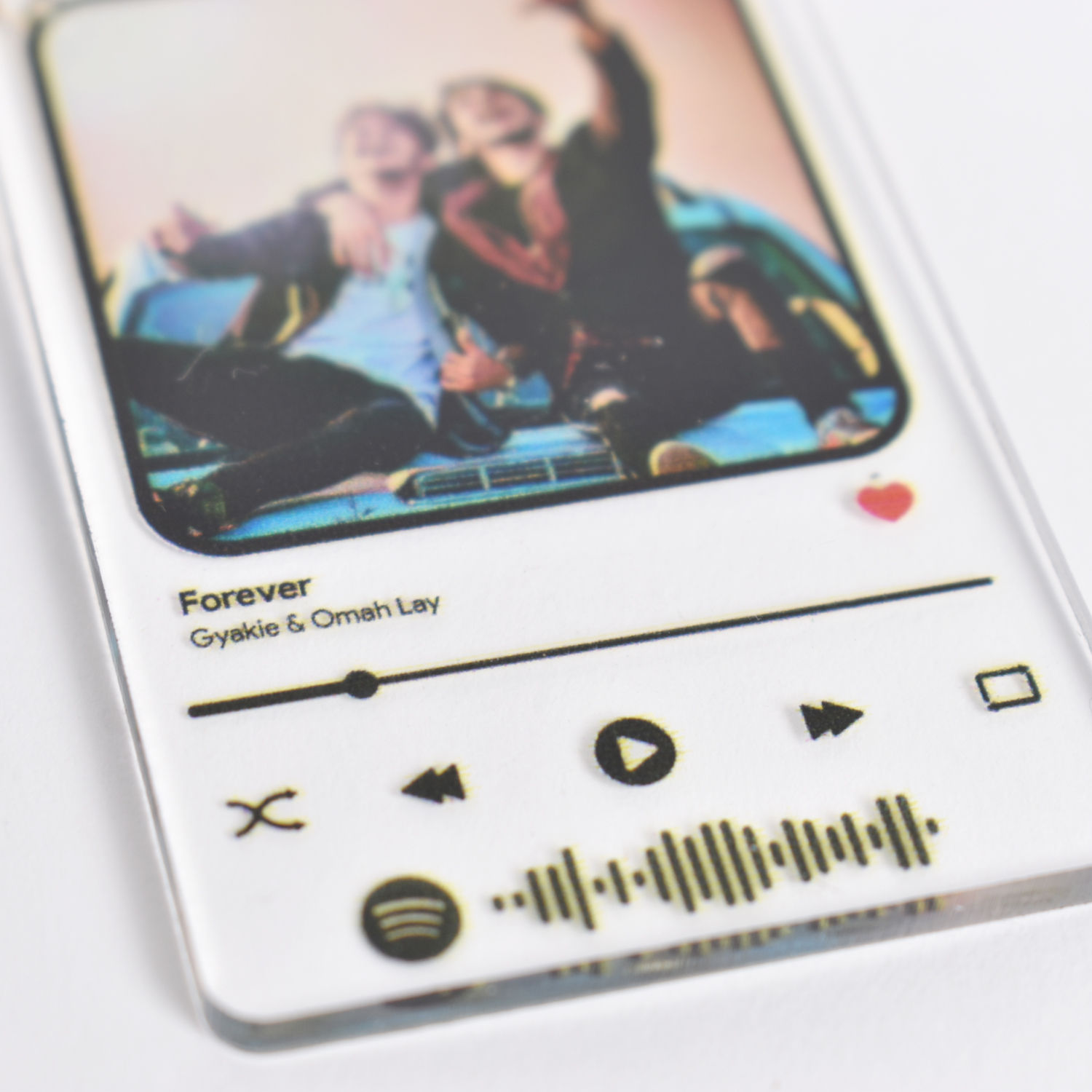 Order Friendship Day Personalised Spotify Keychain Online | Same-Day ...