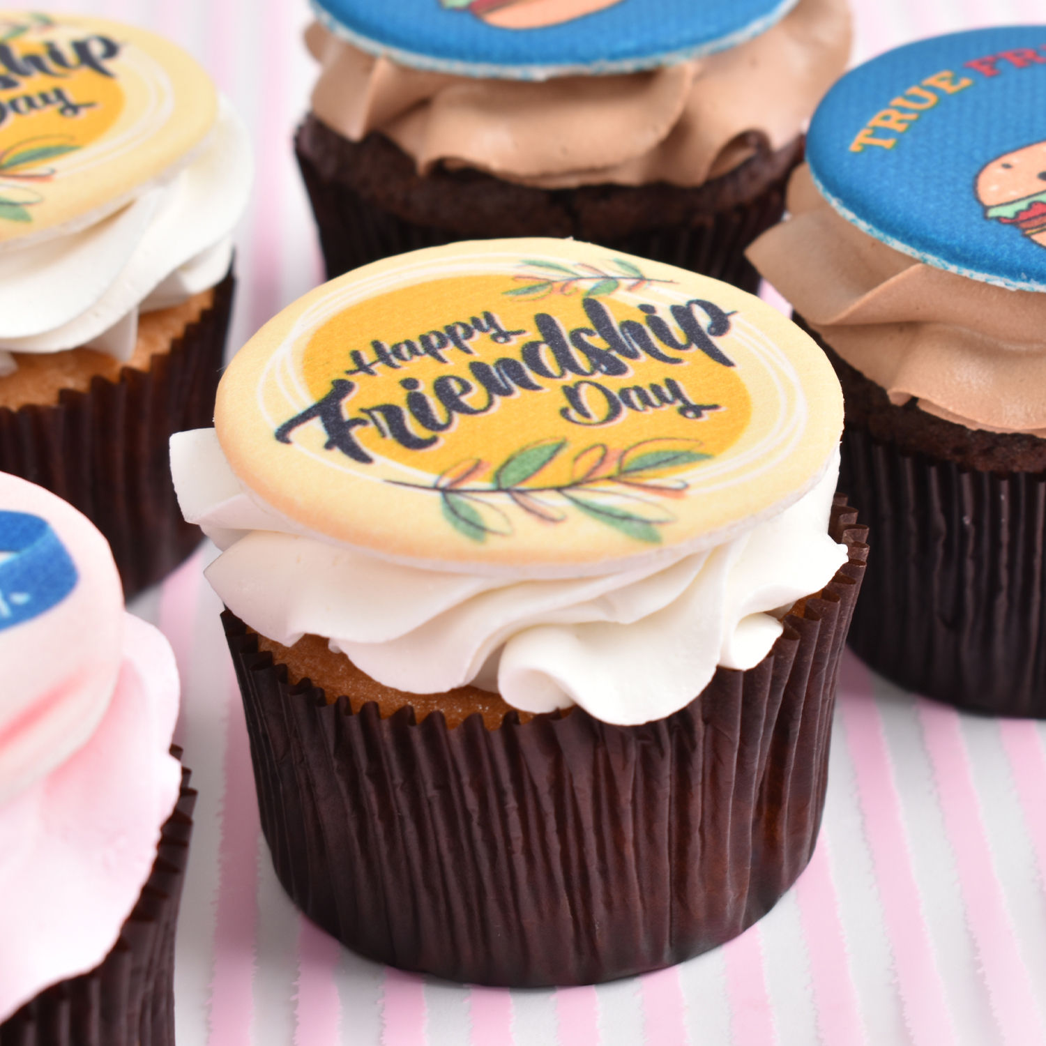 Order Friendship Day Cup Cakes Online | Same-Day Delivery UAE - Fnp.ae