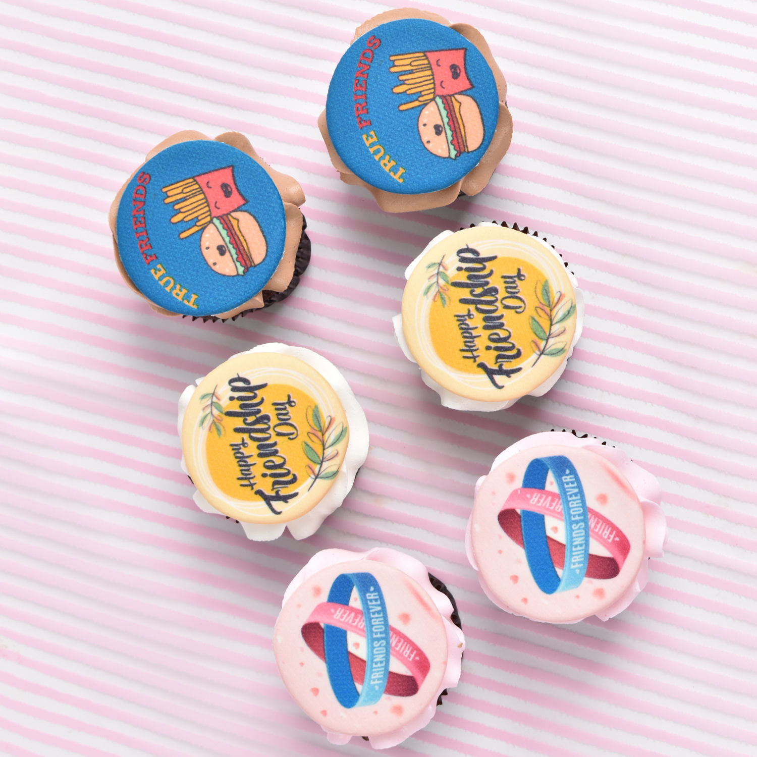 Order Friendship Day Cup Cakes Online | Same-Day Delivery UAE - Fnp.ae