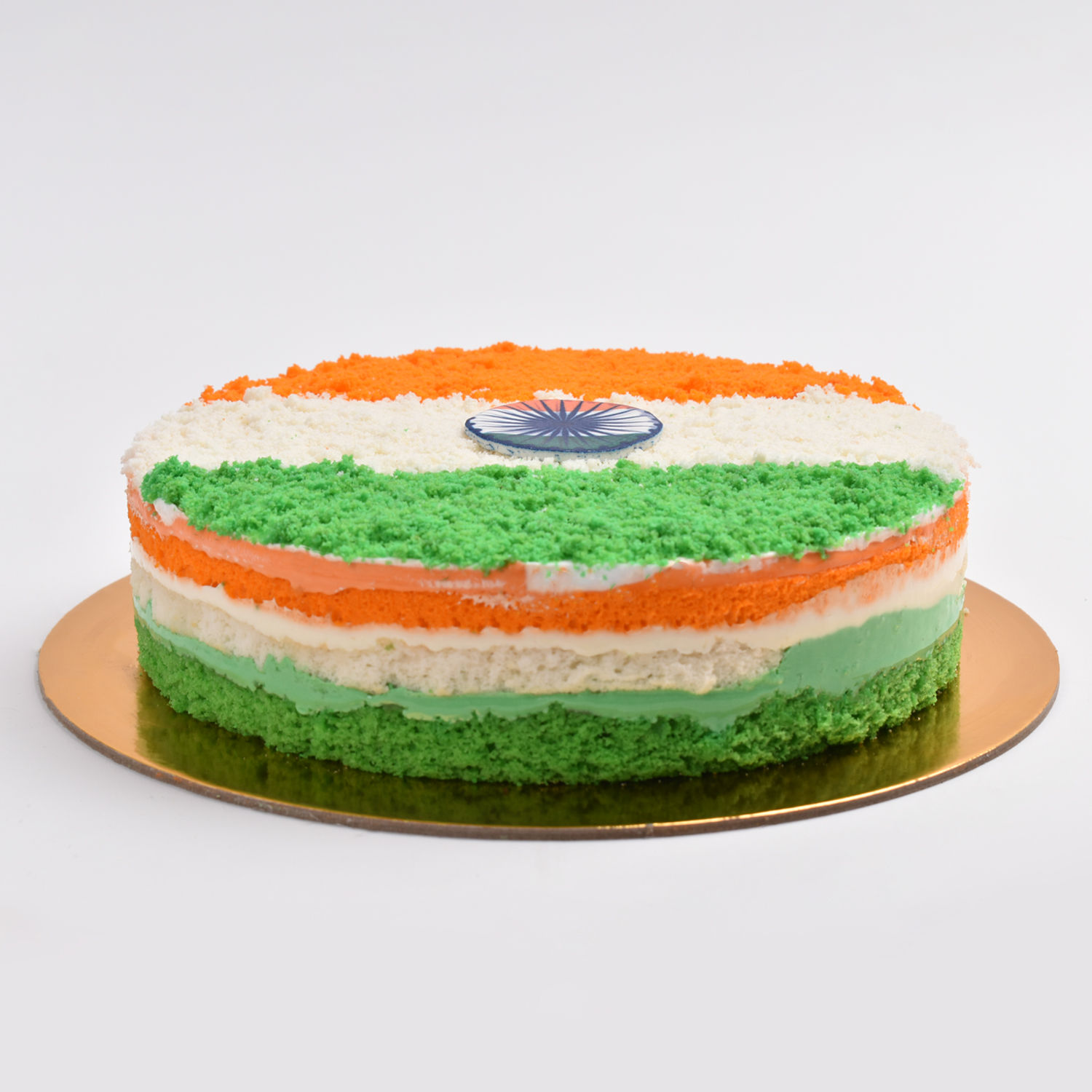 Order Indian Flag Cake 8 Portions Online | Same-Day Delivery UAE - Fnp.ae