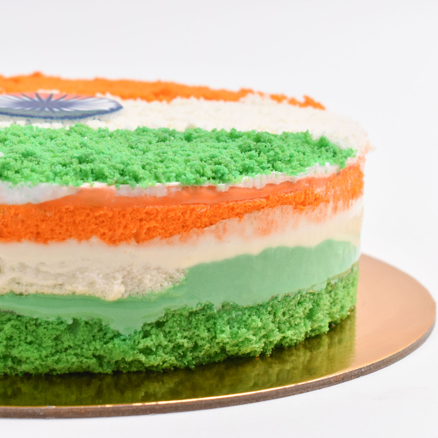 Order Indian Flag Cake 8 Portions Online | Same-Day Delivery UAE - Fnp.ae
