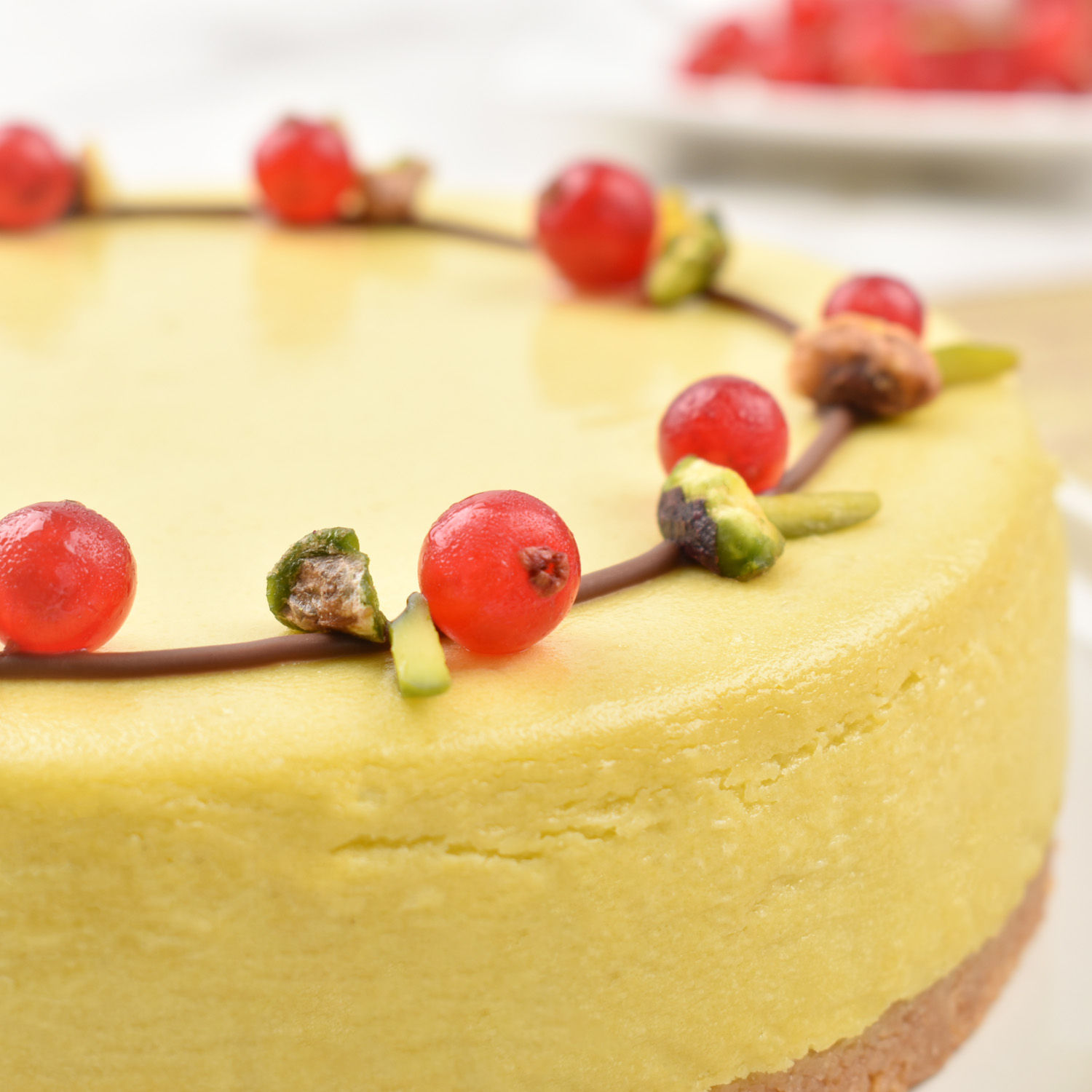 Order Pistachio Baked Cheese Cake 4 Portion Online | Same-Day Delivery ...